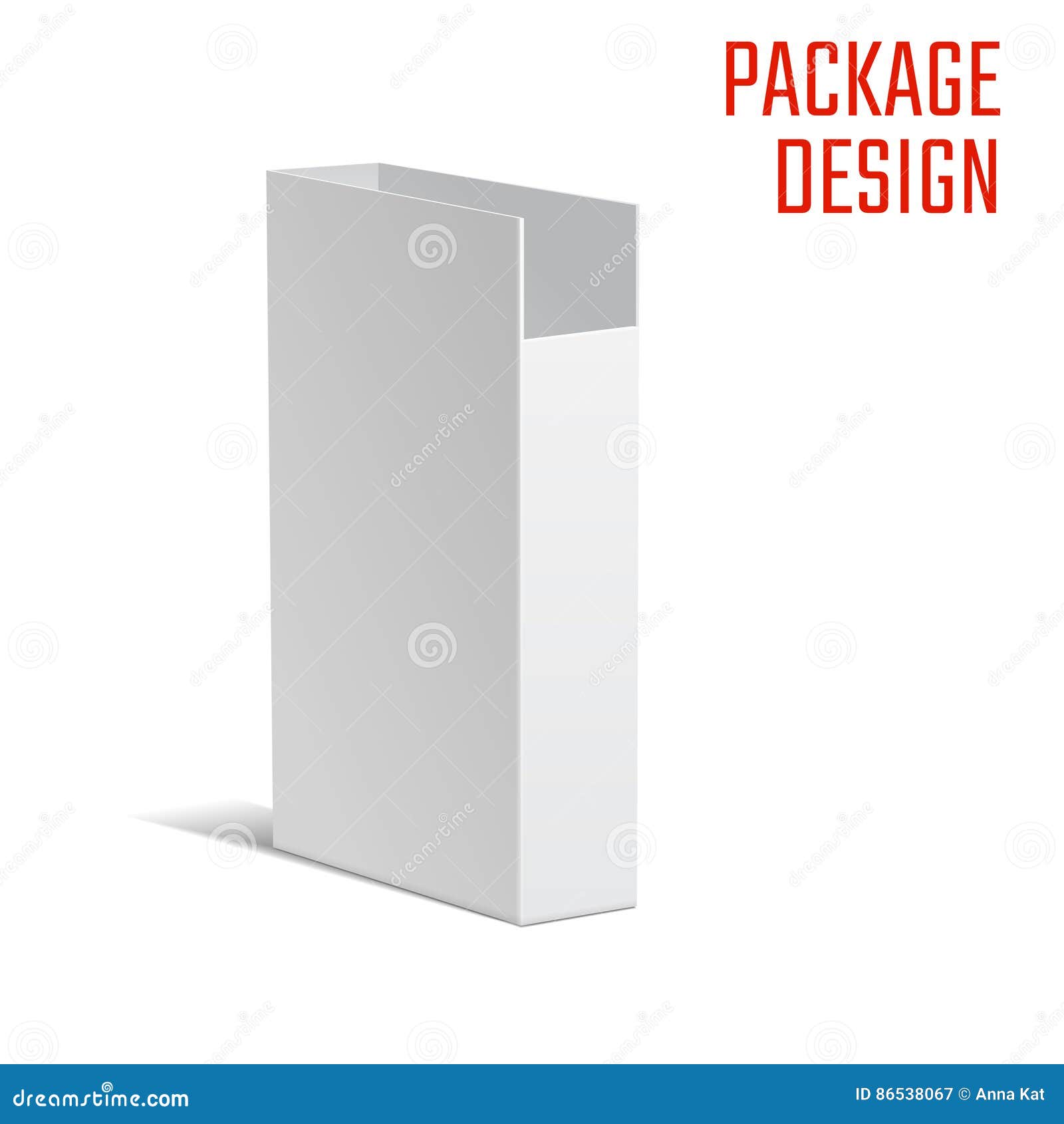 Folding Pack 30 stock vector. Illustration of package - 86538067
