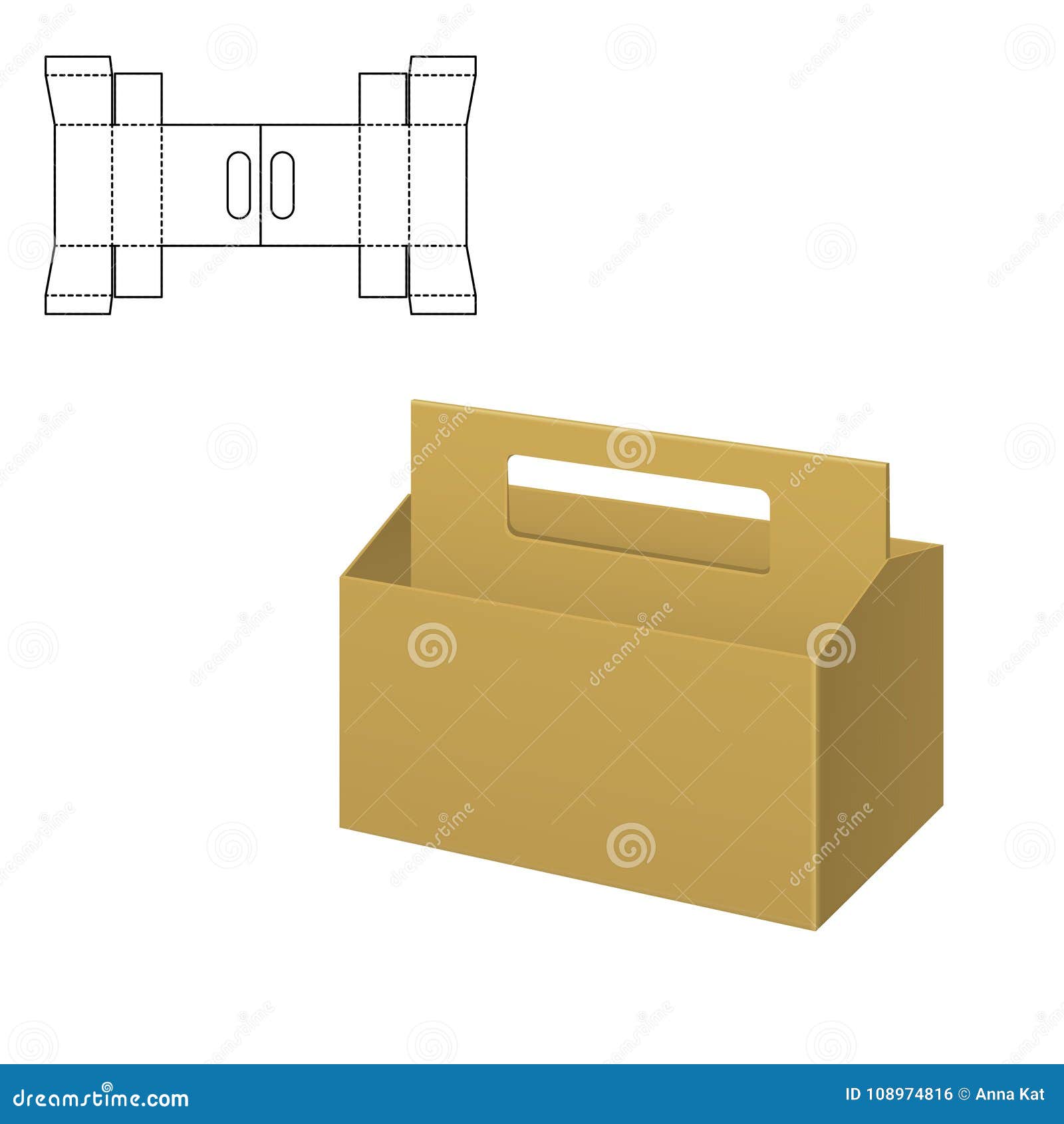 Folding Pack 30 stock vector. Illustration of diecut - 108974816