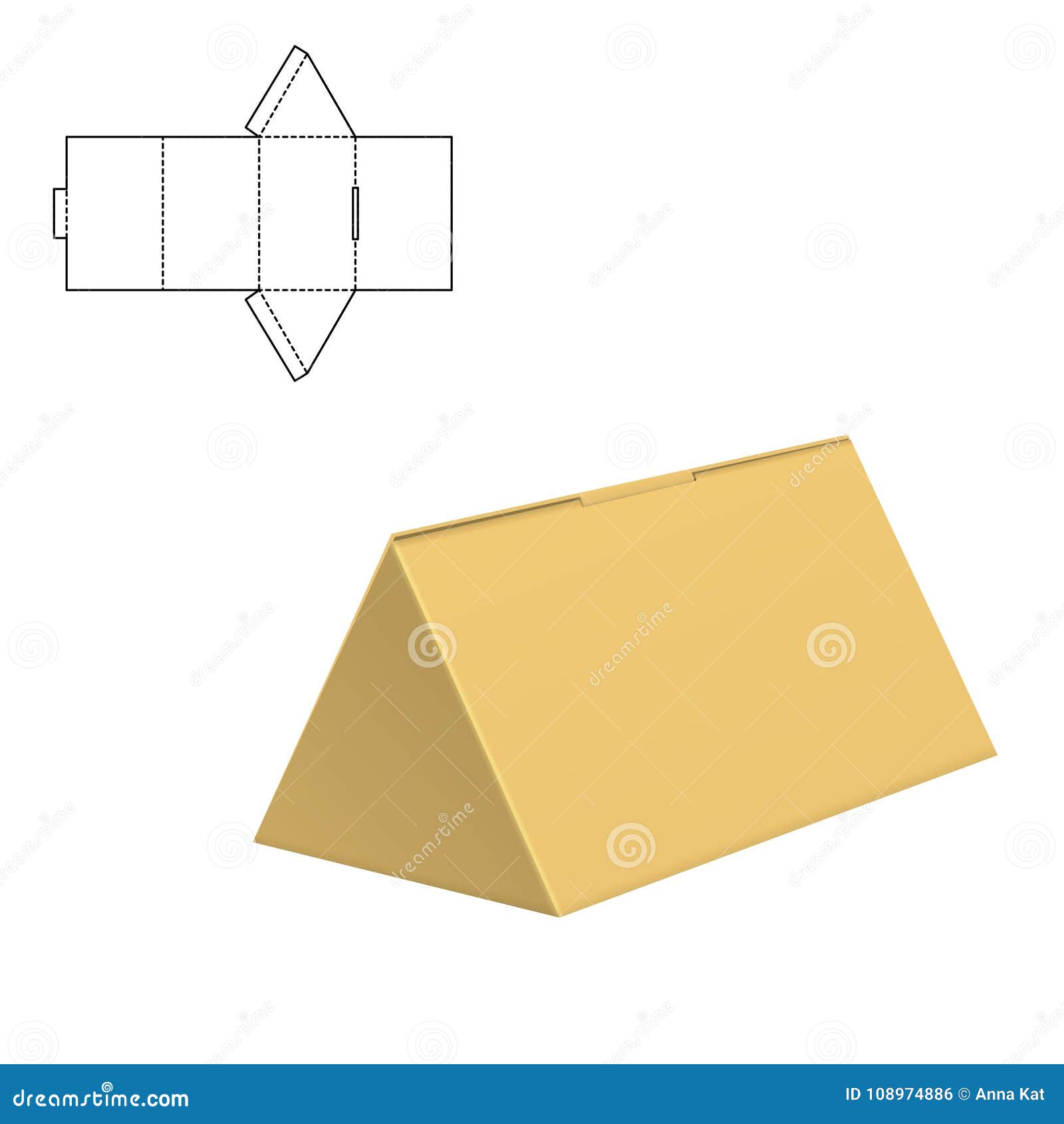 Folding Pack 30 stock vector. Illustration of craft - 108974886