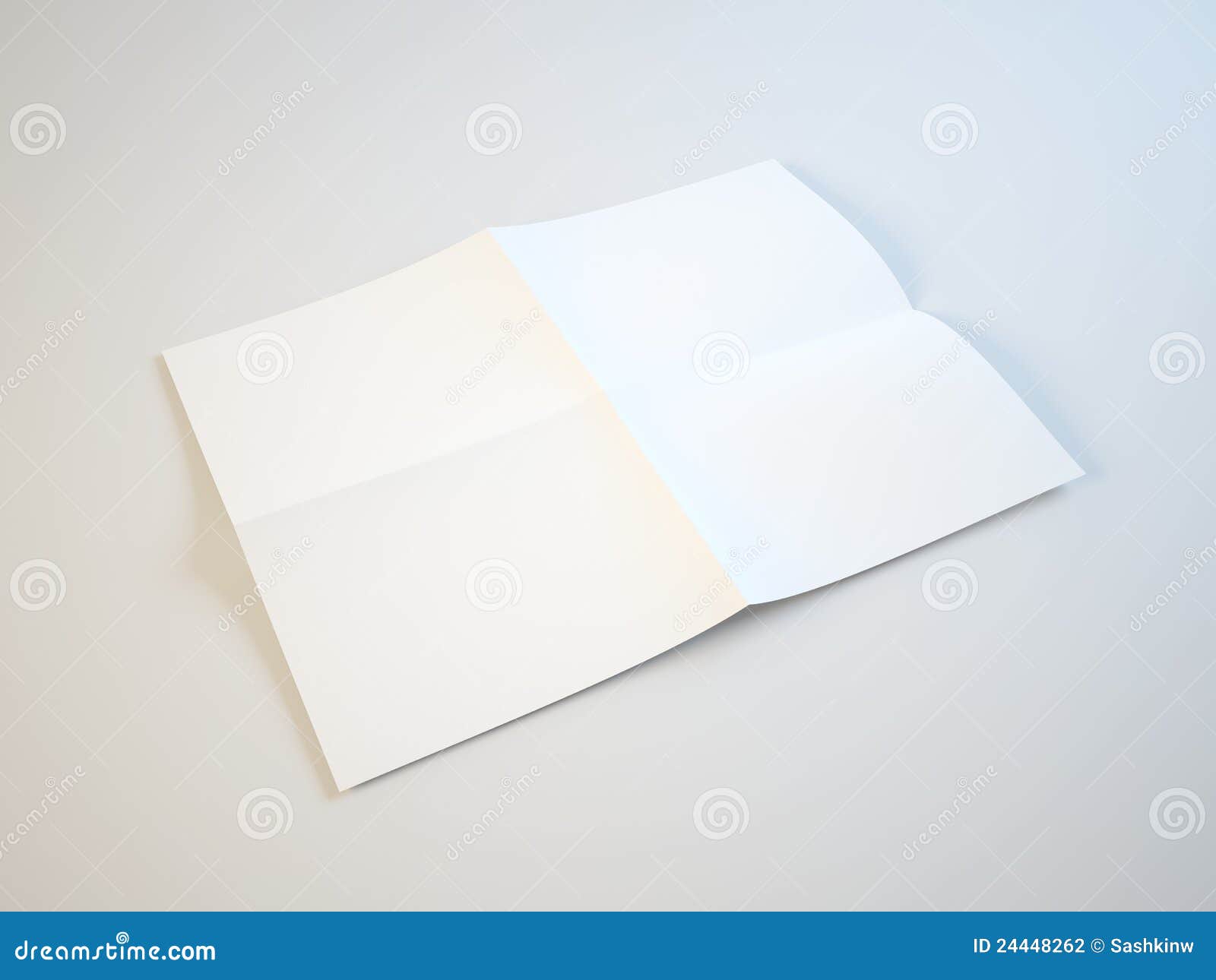 Folding paper stock illustration. Illustration of print - 24448262