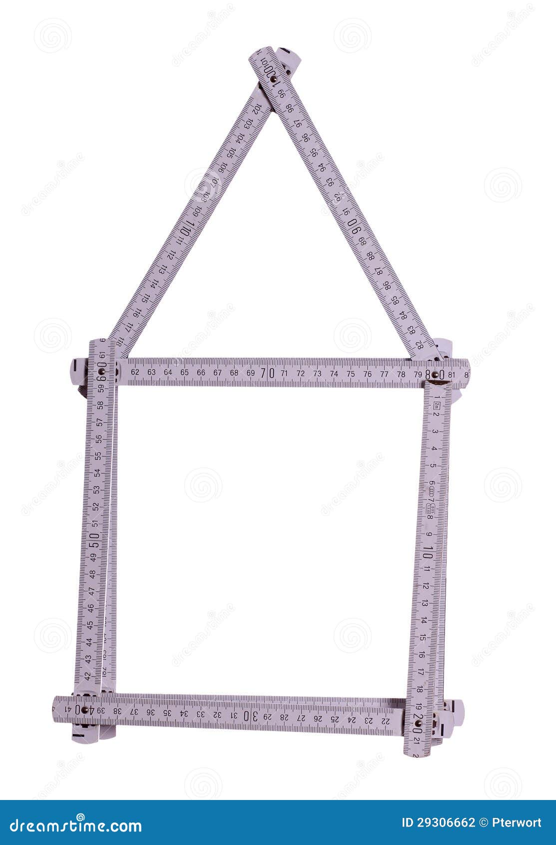 Folding rule stock photo. Image of folding, carpentry - 29306662