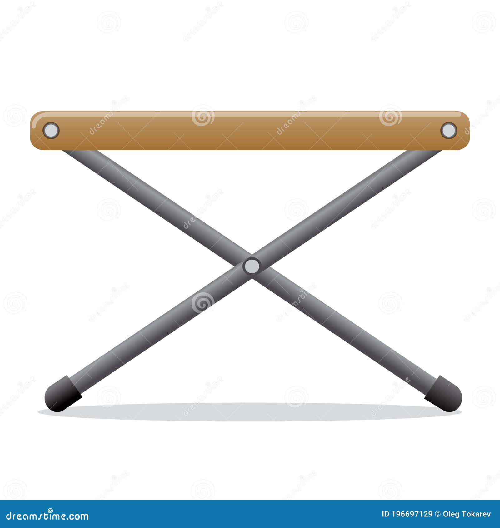 Folding Table Icon, Cartoon Style Vector Illustration | CartoonDealer ...