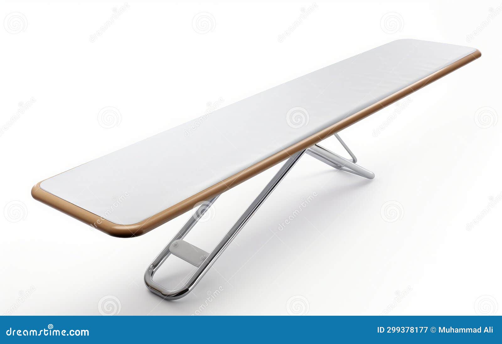 Folding Wall Iron Stand on White Background Stock Image - Image of ...