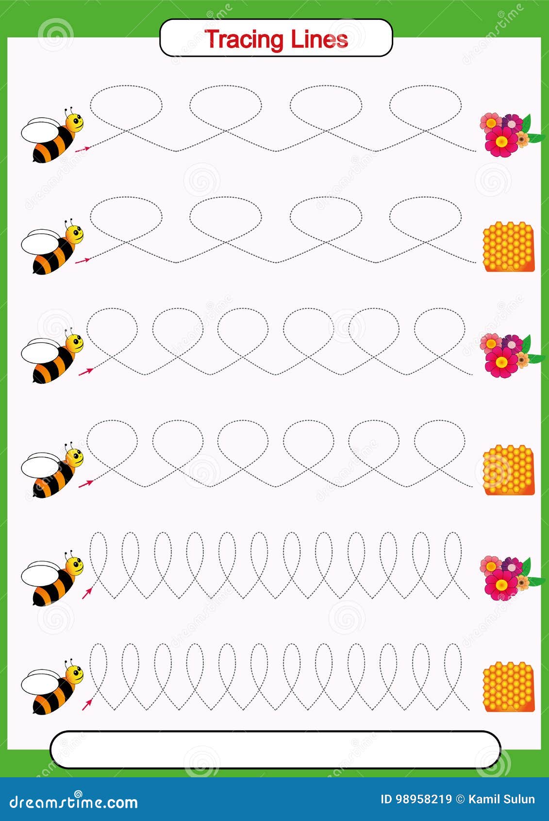 Folgen Sie Den Linien Mit Ihrem Bleistift Stock Abbildung ...