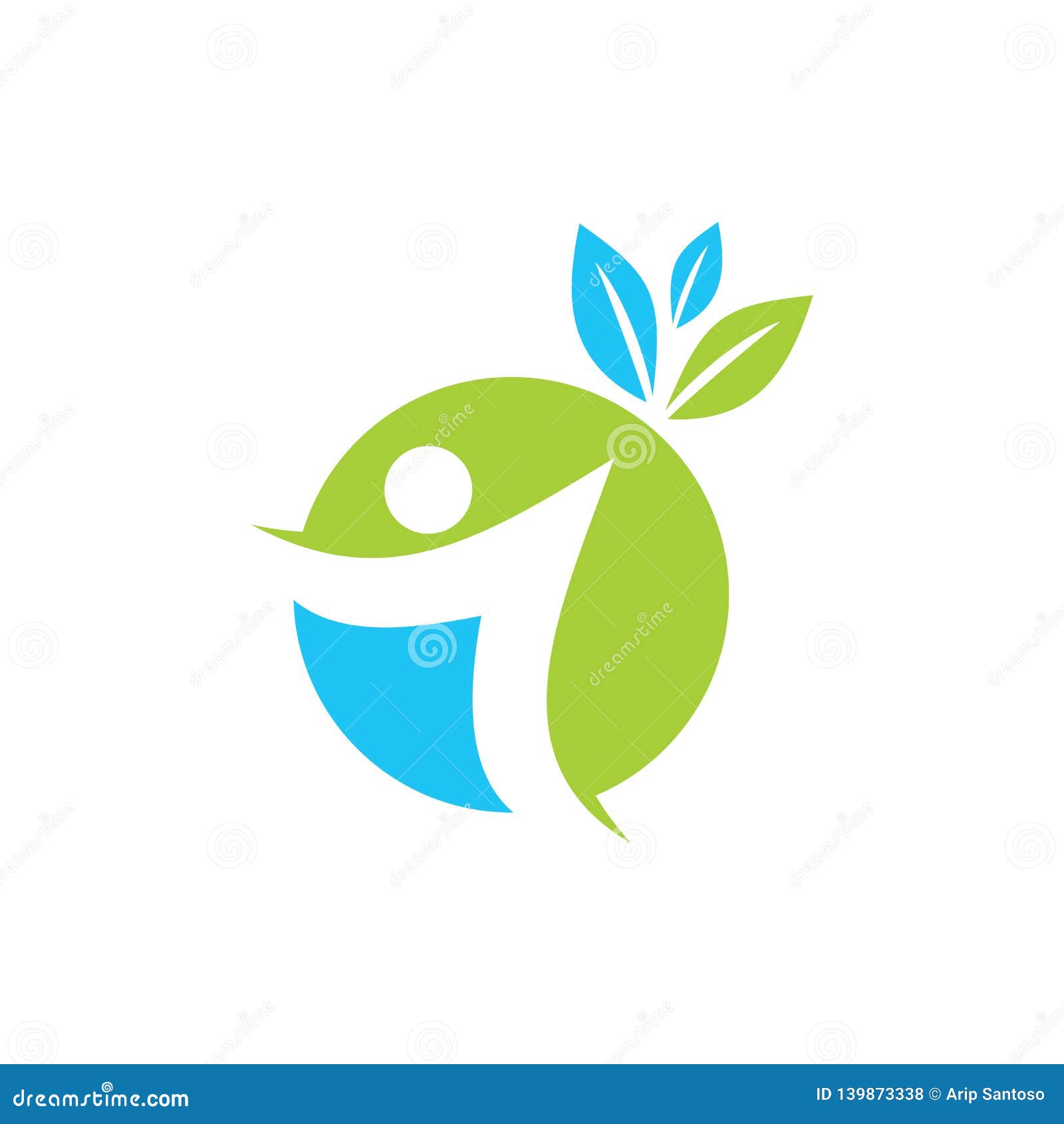 Folha Logo Design Vetora Template Isolated Ilustração do Vetor ...