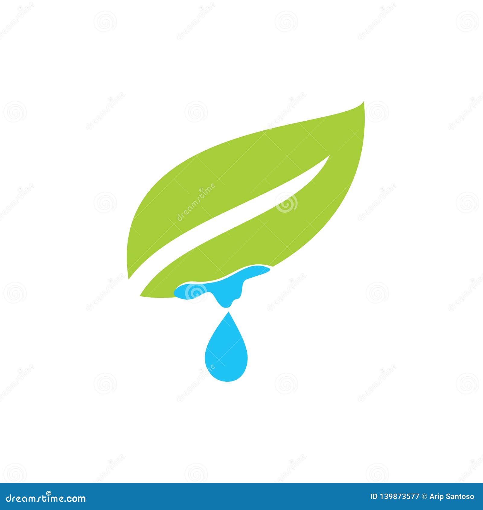 Folha Logo Design Vetora Template Isolated Ilustração do Vetor ...