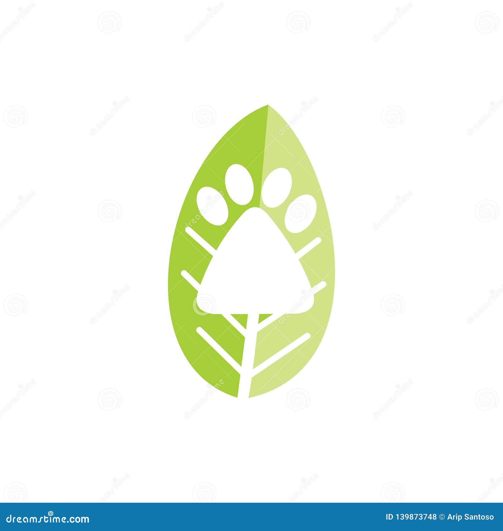 Folha Logo Design Vetora Template Isolated Ilustração do Vetor ...