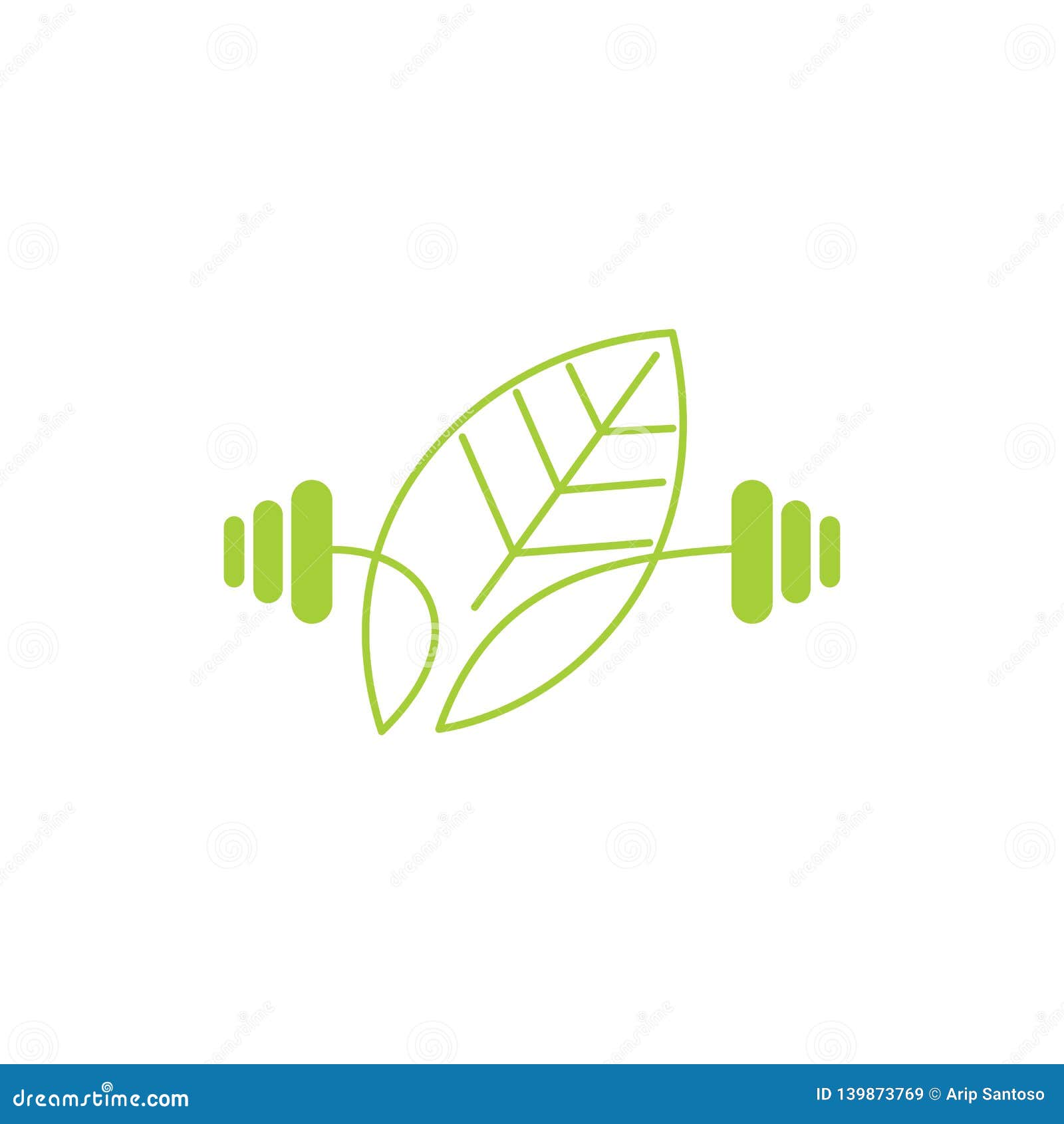 Folha Logo Design Vetora Template Isolated Ilustração do Vetor ...