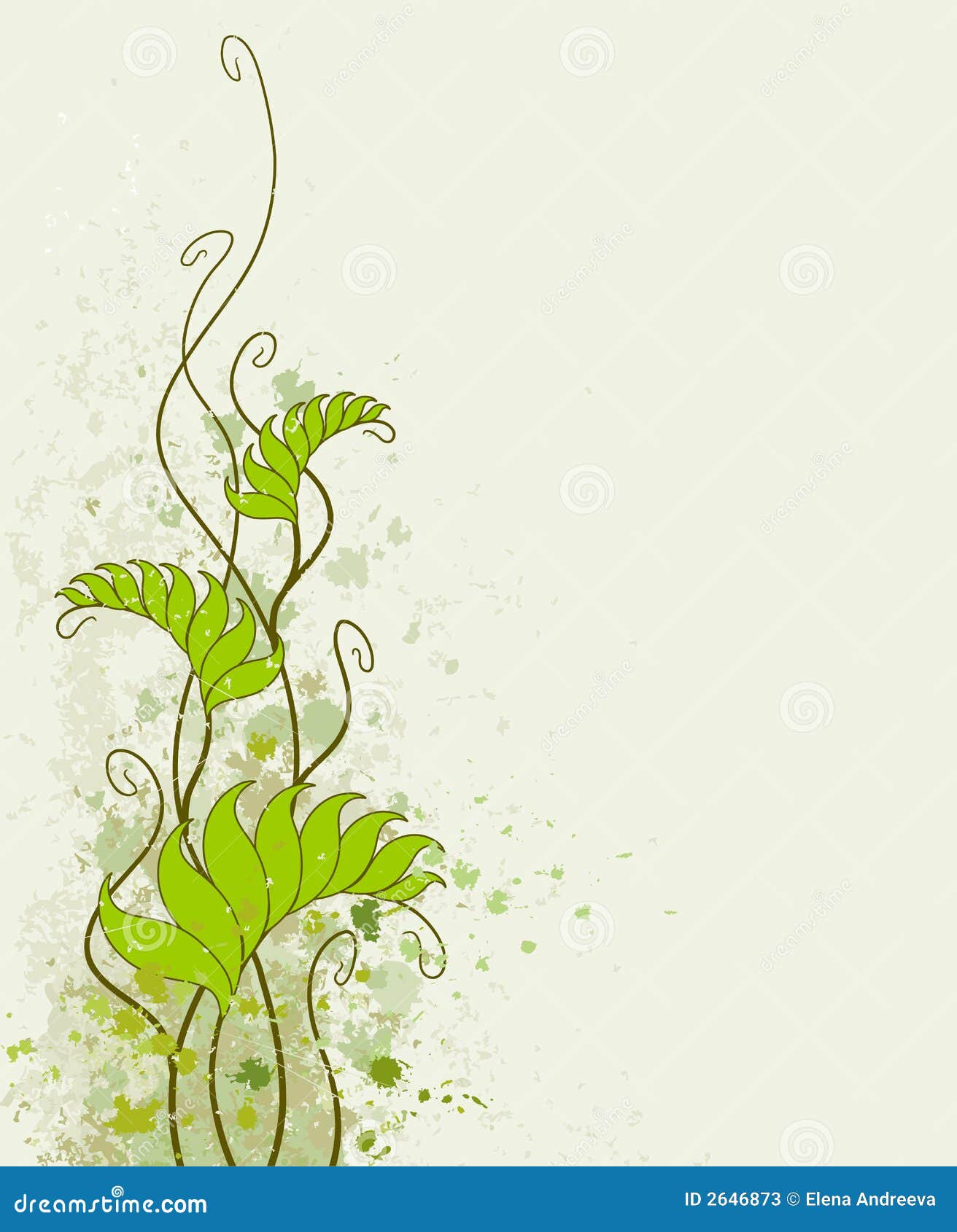 Foliage Background Cartoon Vector | CartoonDealer.com #25632003