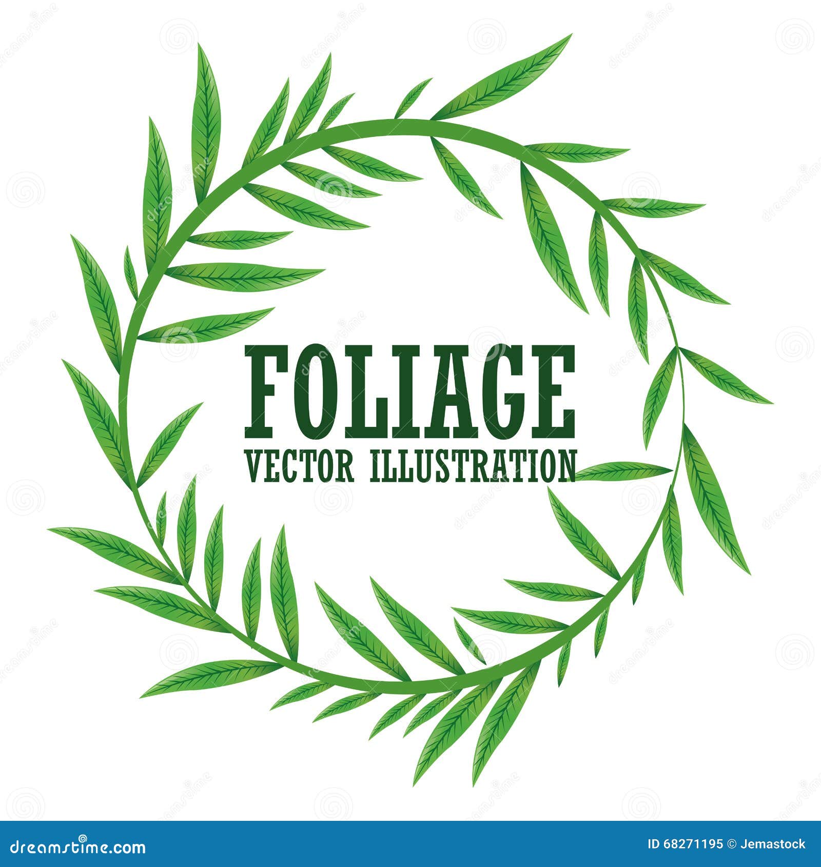 Foliage icon design stock vector. Illustration of leaf - 68271195