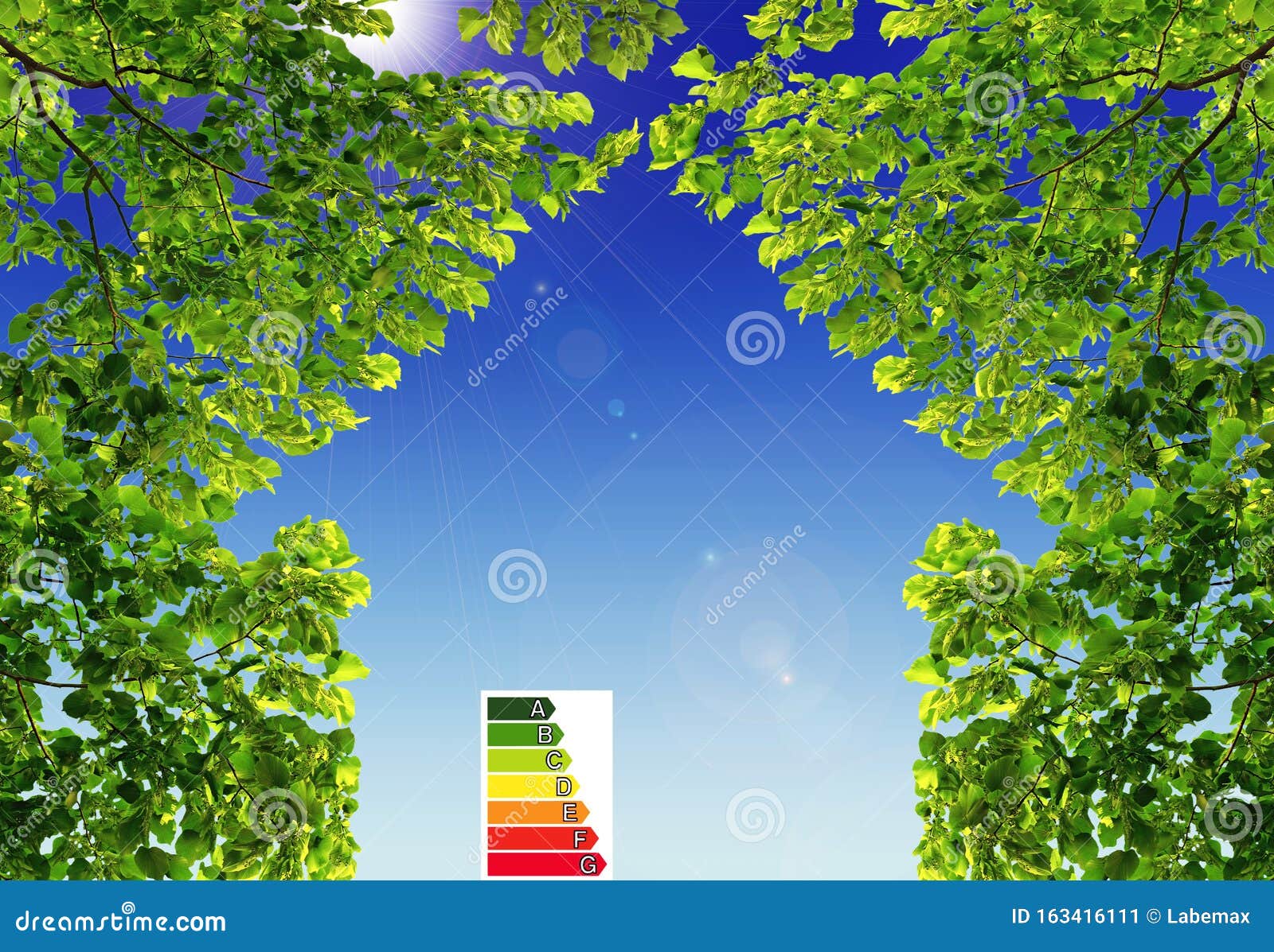 Foliage Symbolizing Construction by Ecological and Economic Means ...