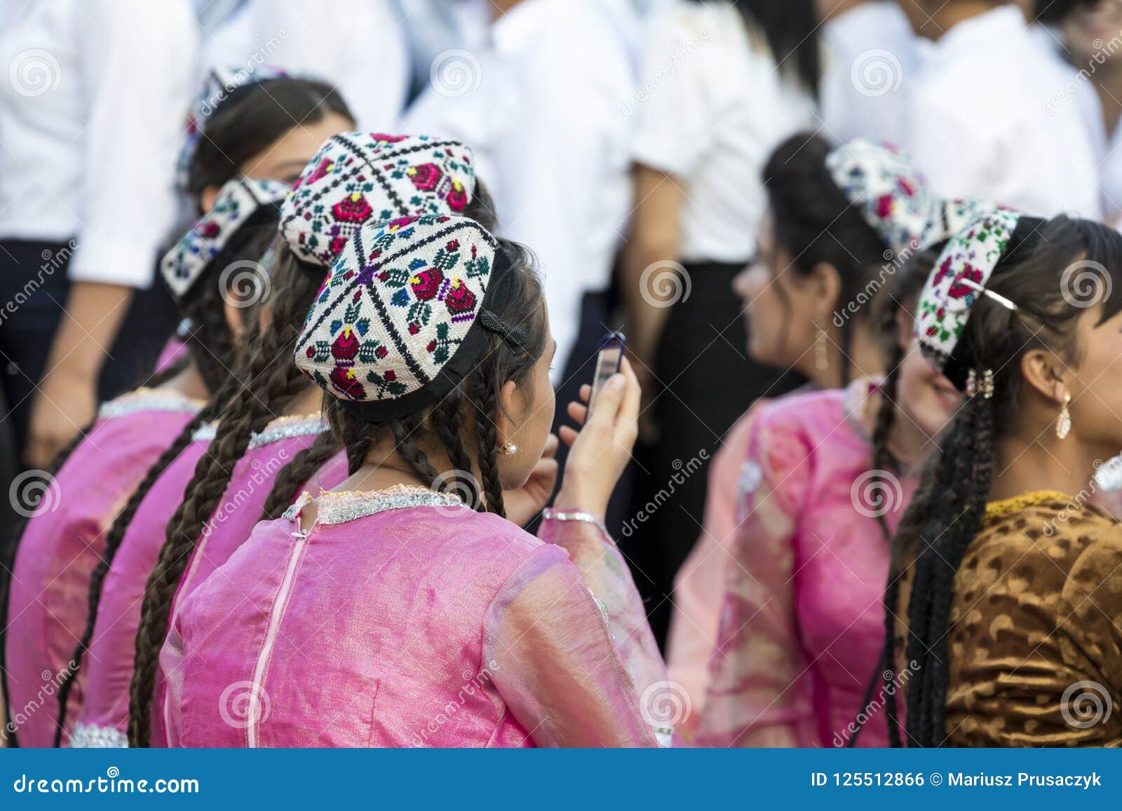 Folk Dancers Performs Traditional Dance at Local Festivals in Khiva ...