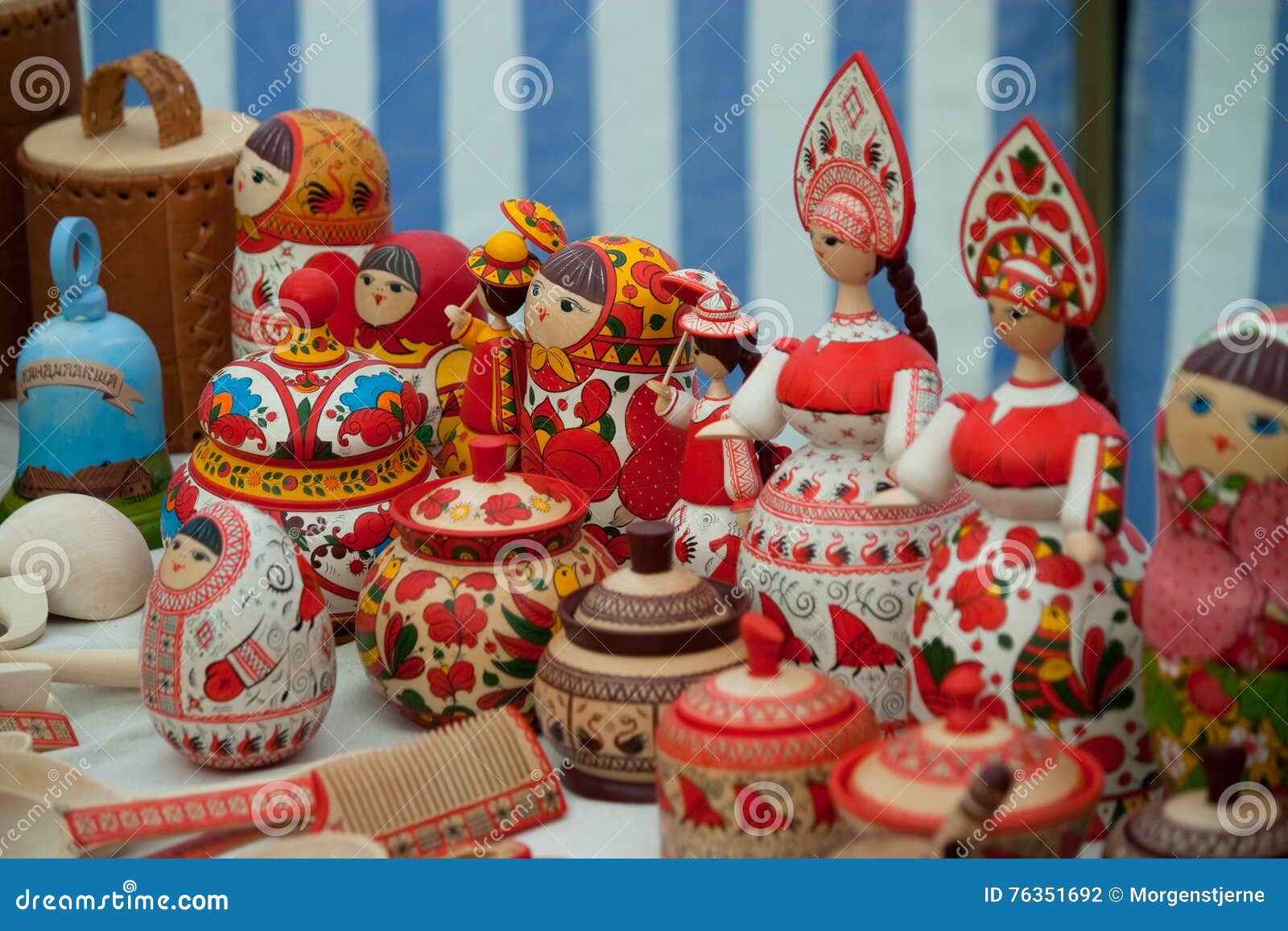 Folk Decoration, Nordic Russian Style Design Stock Photo - Image of ...