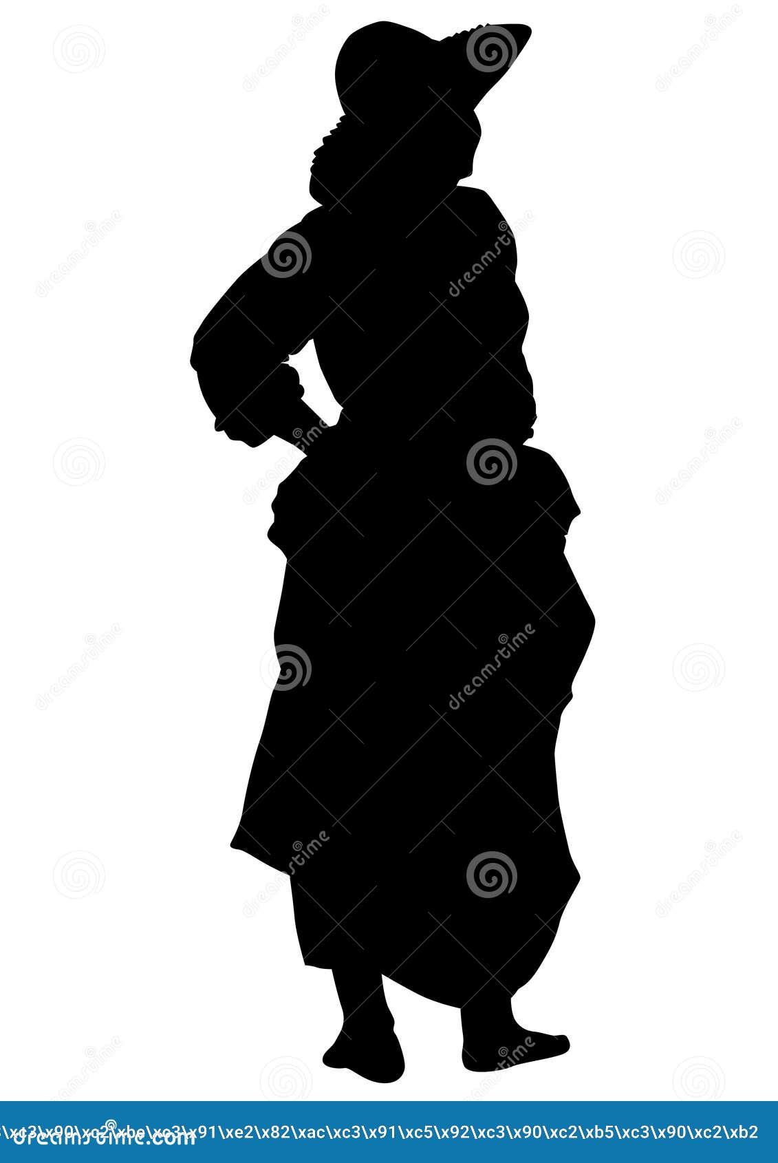 Folk dutch dances five stock vector. Illustration of vector - 122798706