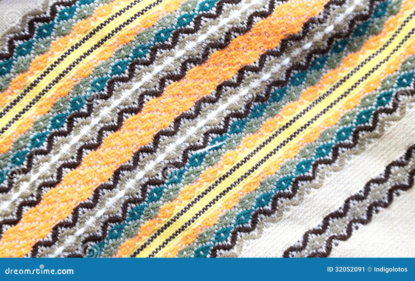 Folk fabric stock image. Image of textile, native, grey - 32052091