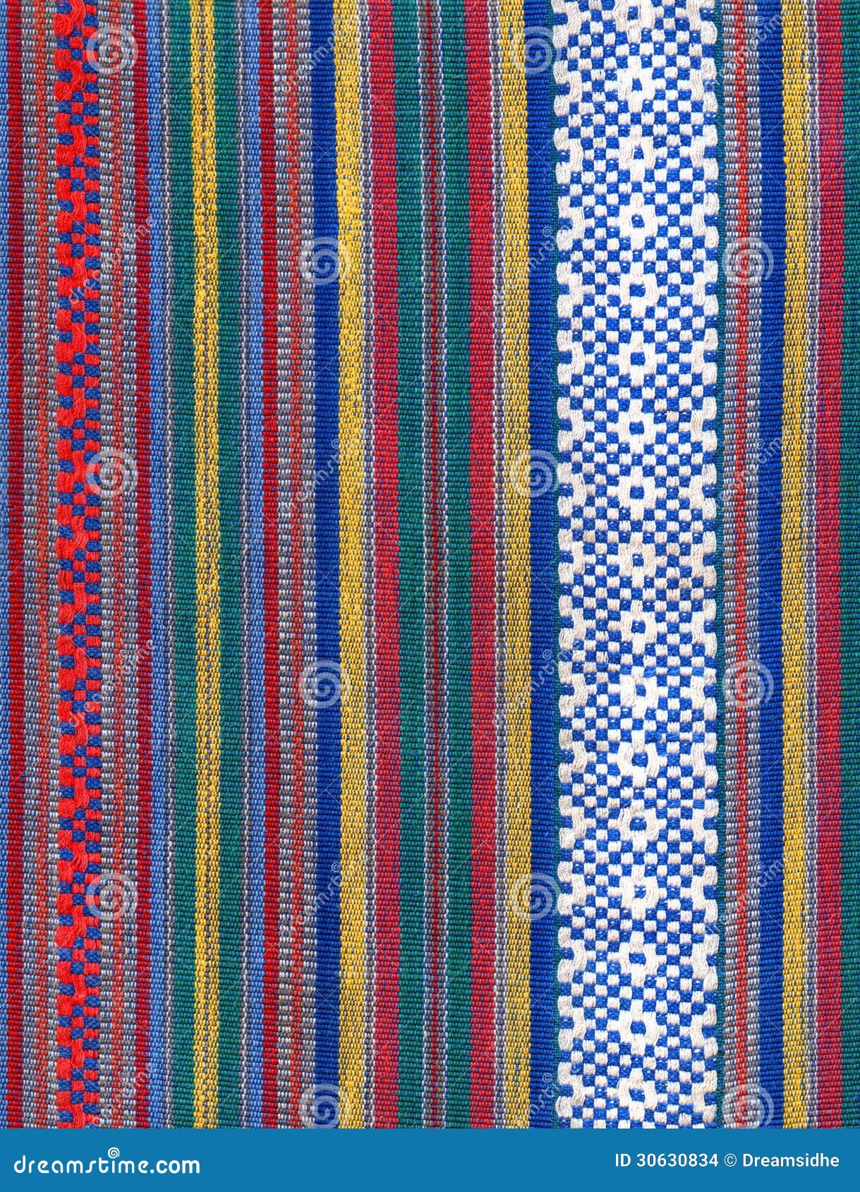 Folk fabric stock photo. Image of folk, geometric, culture - 30630834