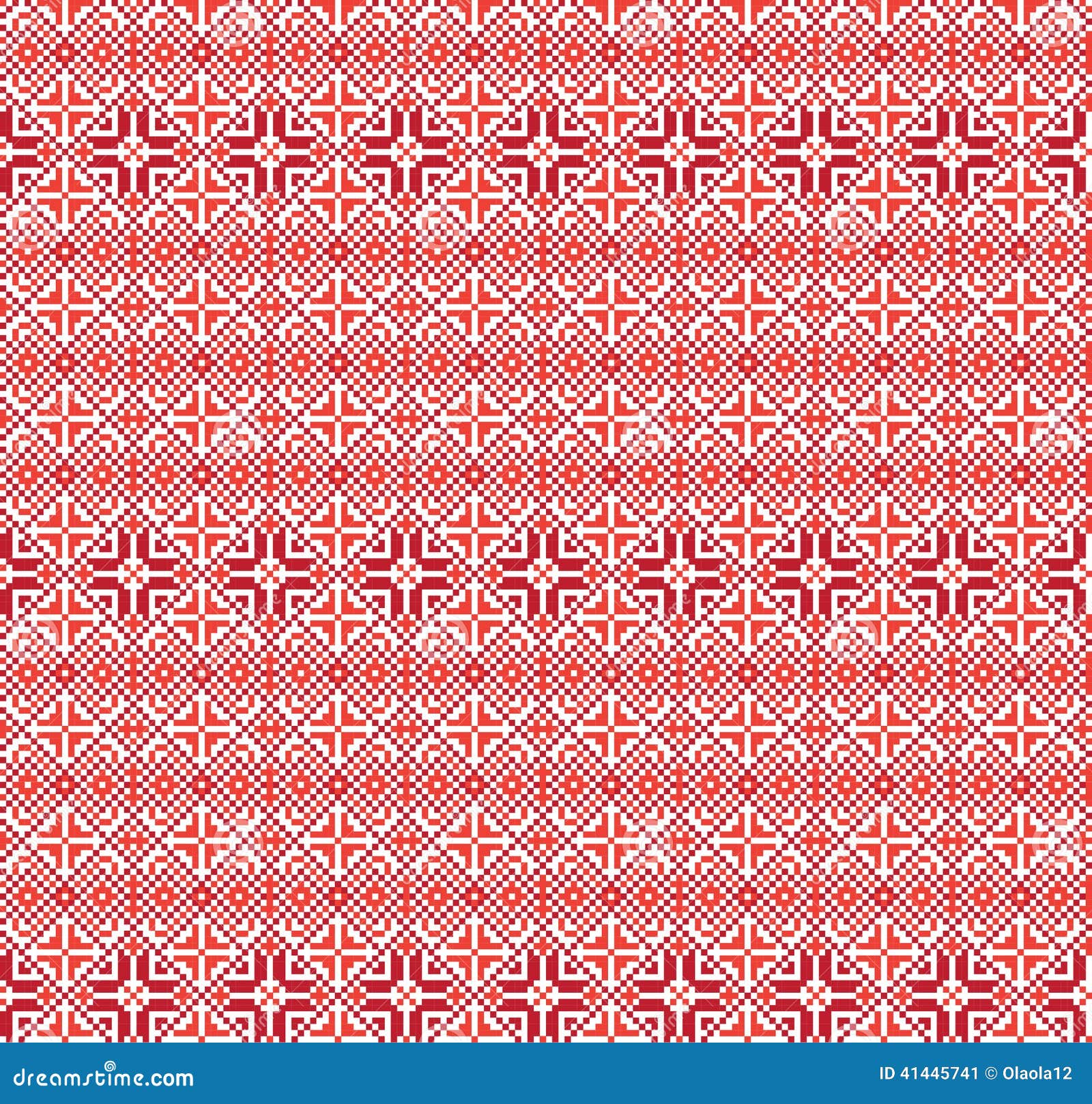 Folk pattern pacific stock vector. Illustration of floral - 41445741