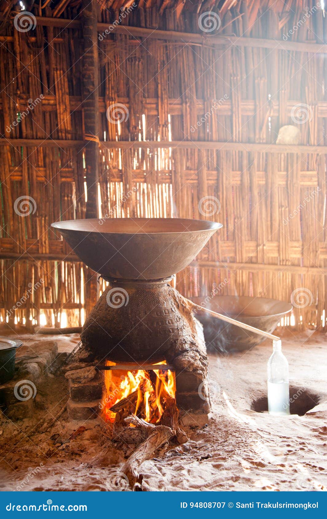 Folk Wisdom Alcohol Distillation Process Stock Image - Image of ancient ...