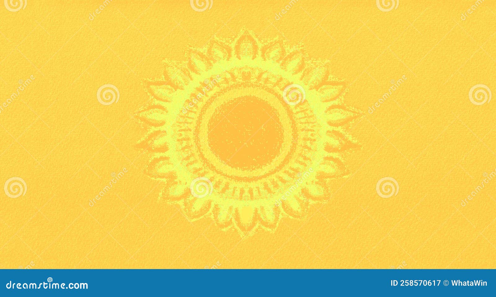 Folk Yellow Sunflower Pattern. Peace Symbol, Stop the War. Support ...