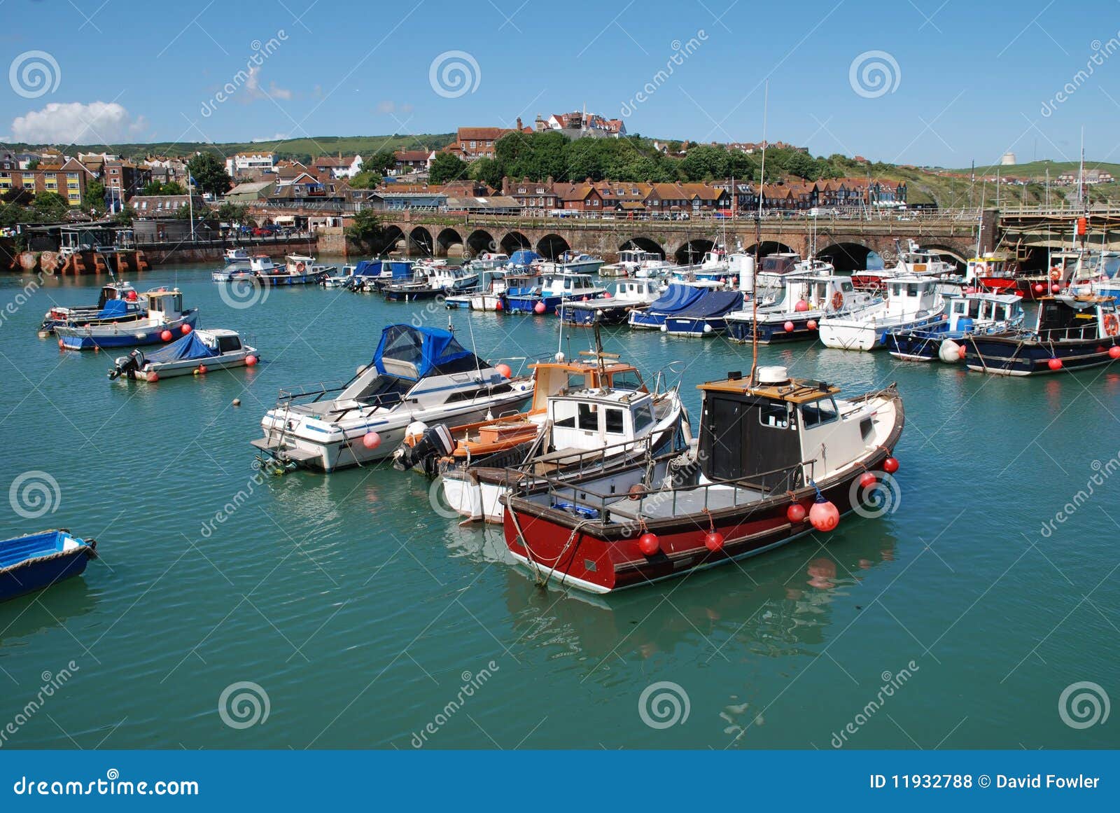 Folkestone Harbour, England Stock Photo - Image of boat, england: 11932788