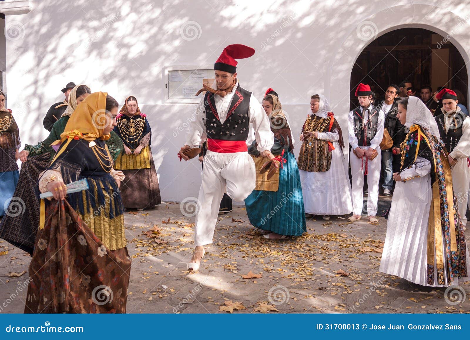 Folklore Dance Typical Ibiza Spain Editorial Stock Photo - Image of ...