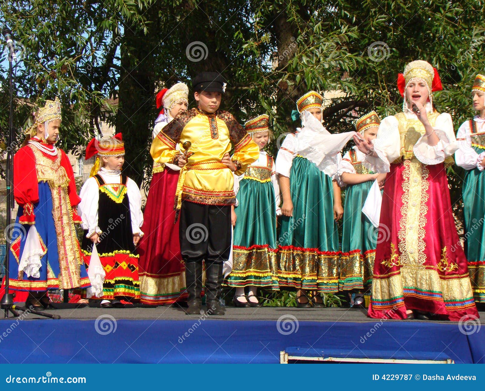 Folklore Ensemble of Russian National Song Editorial Photography ...