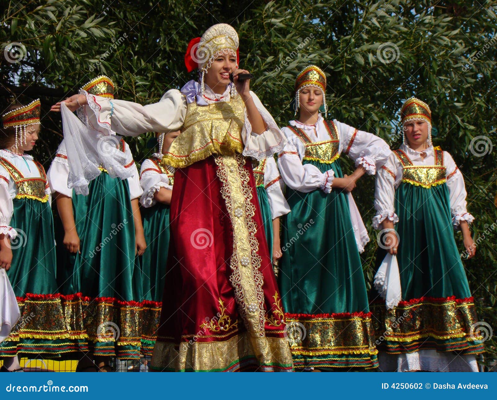 Folklore Ensemble of Russian National Song Editorial Photography ...
