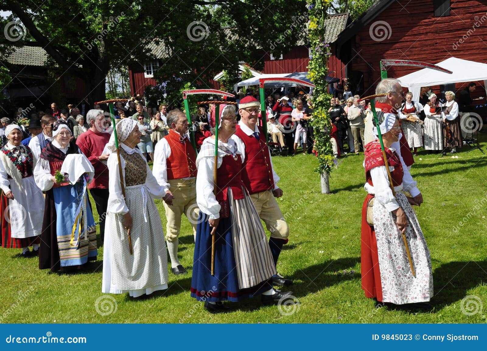 Folklore Ensemble of Sweden Editorial Stock Photo - Image of female ...