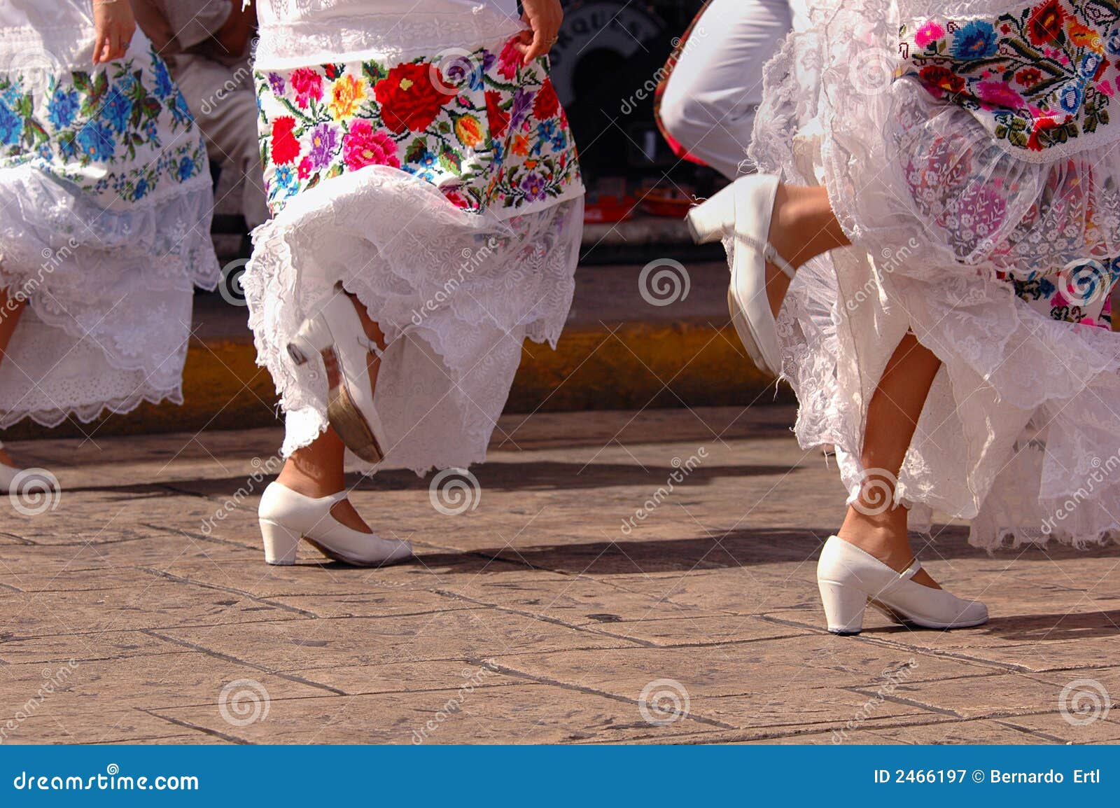 Folkloric Dancers in Mexico Stock Image - Image of heels, latin: 2466197