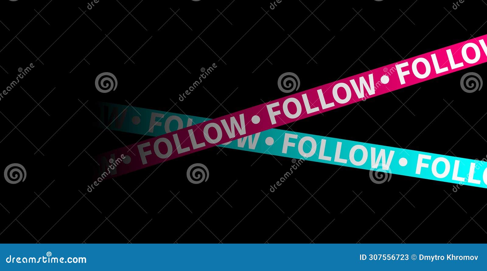 Follow. Abstract Symbol in the Style of a Popular Social Network. Flat ...