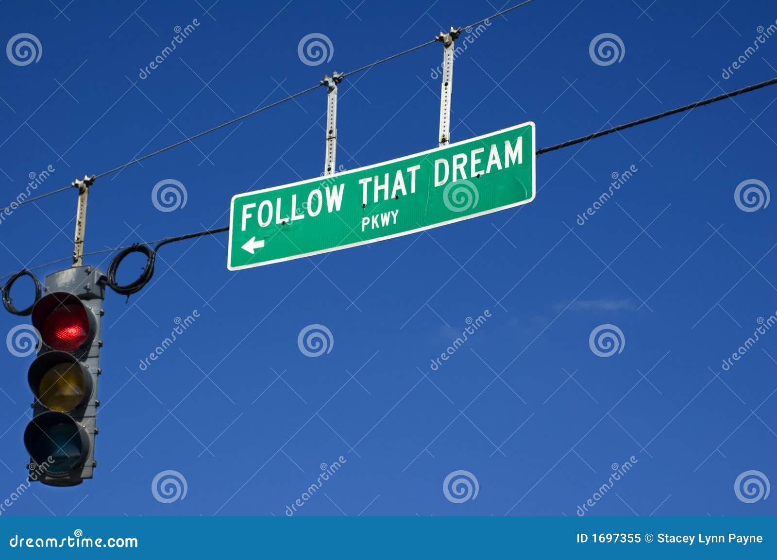 Follow that Dream stock image. Image of traffic, light - 1697355