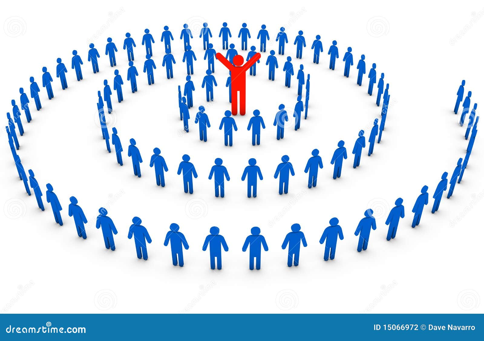 Follow the Leader stock illustration. Illustration of communication ...