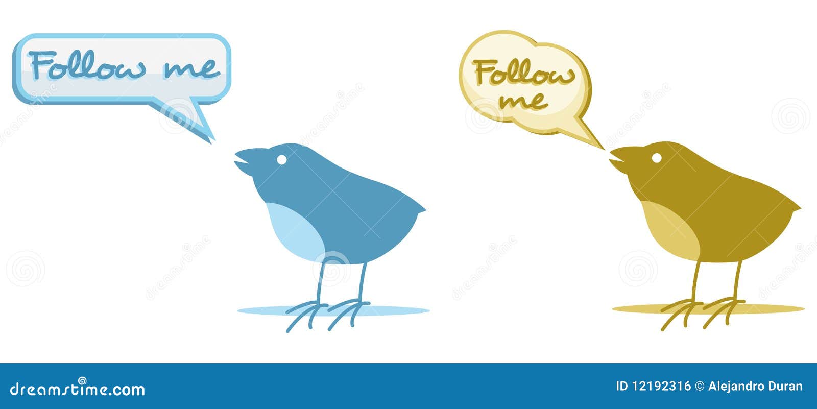 Follow me stock vector. Illustration of internet, business - 12192316