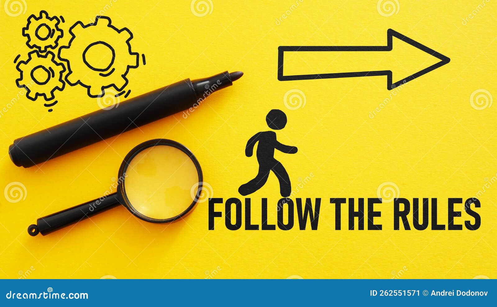 Follow the Rules is Shown Using the Text Stock Image - Image of ... Follow the Rules is Shown Using the Text Stock Image - Image of ...