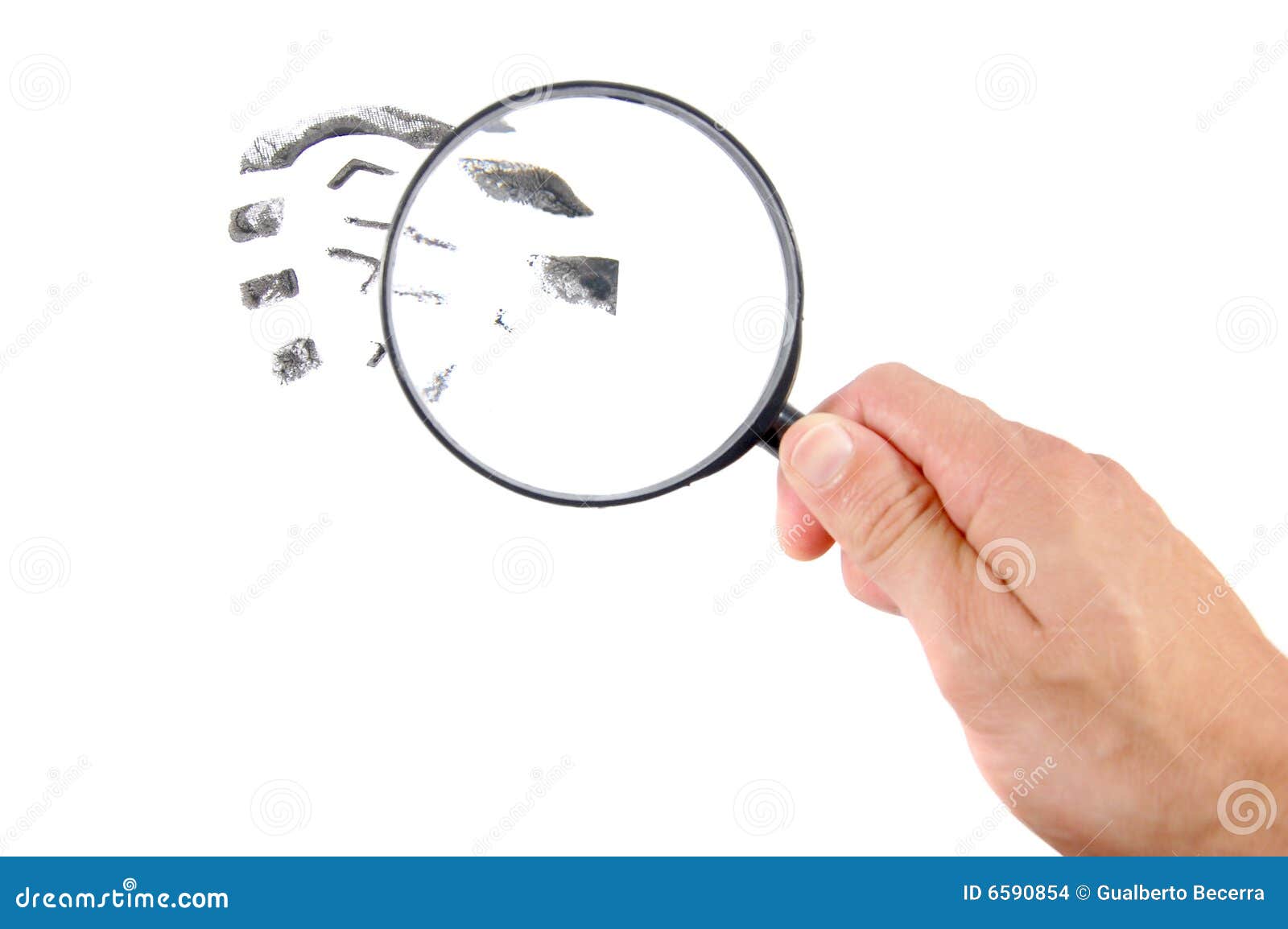 Follow the tracks stock photo. Image of looking, stamp - 6590854