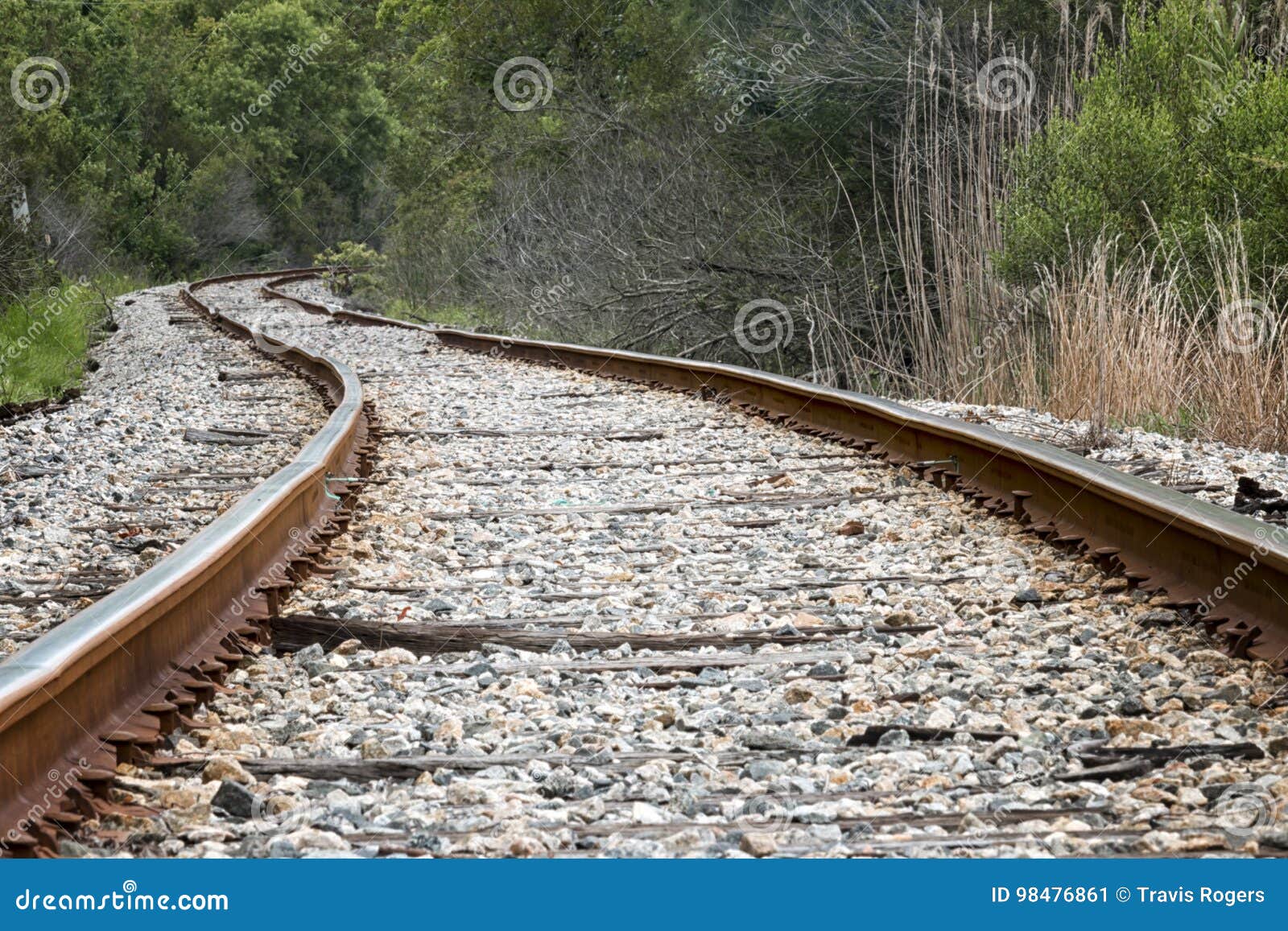 Follow the Tracks stock image. Image of wind, train, travel - 98476861