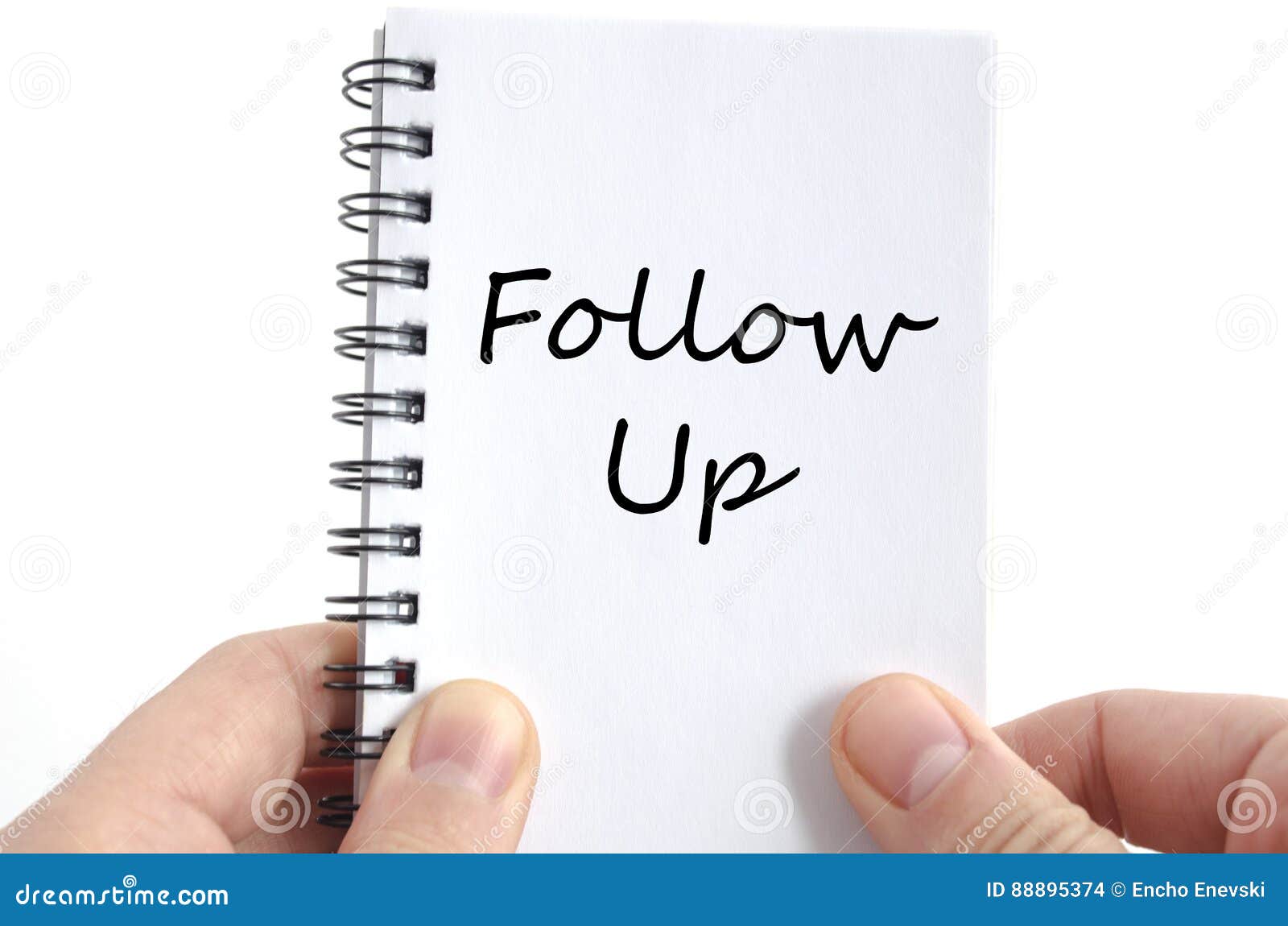 Follow up text concept stock photo. Image of negotiate - 88895374