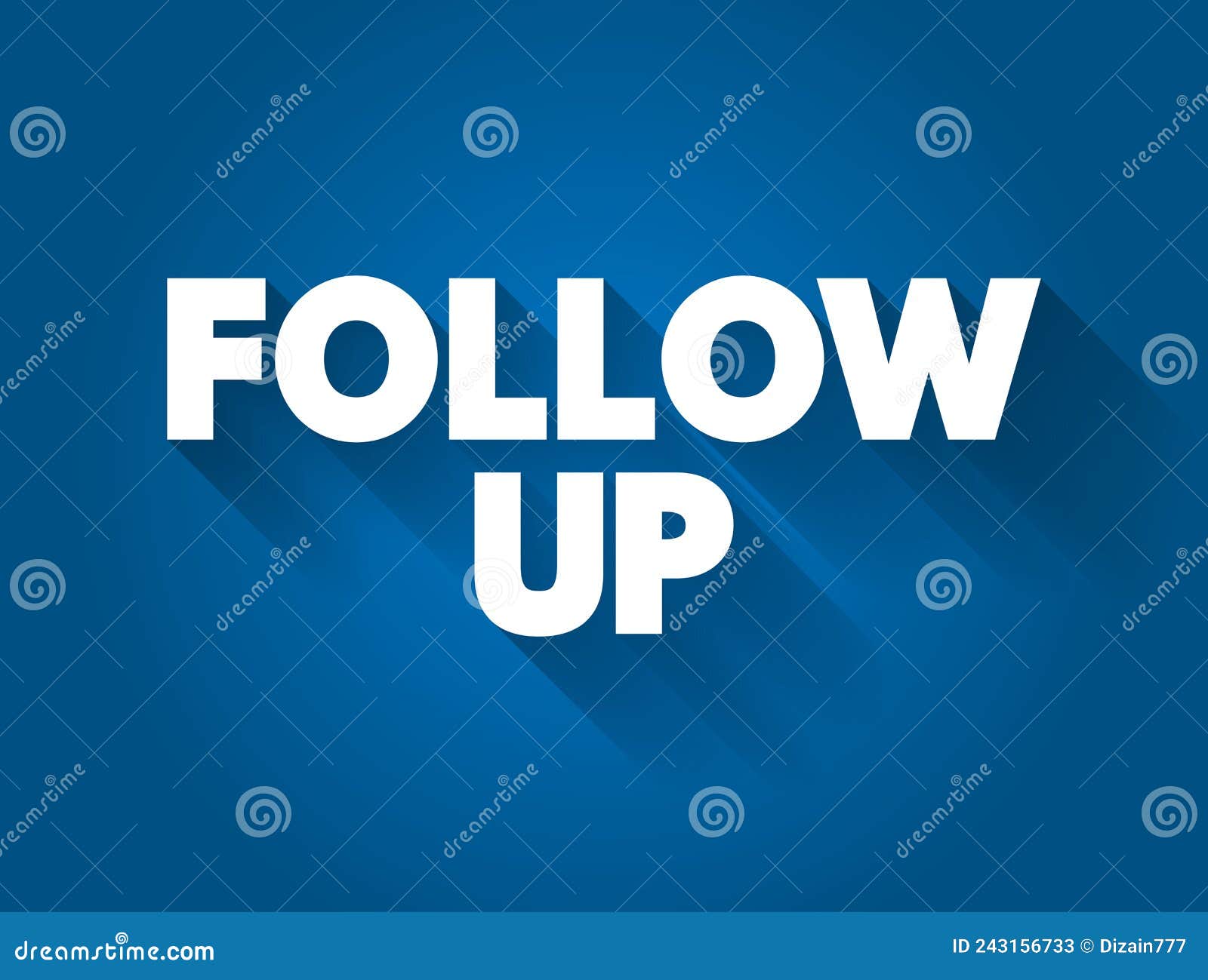 Follow Up Text Quote, Concept Background Stock Illustration ...