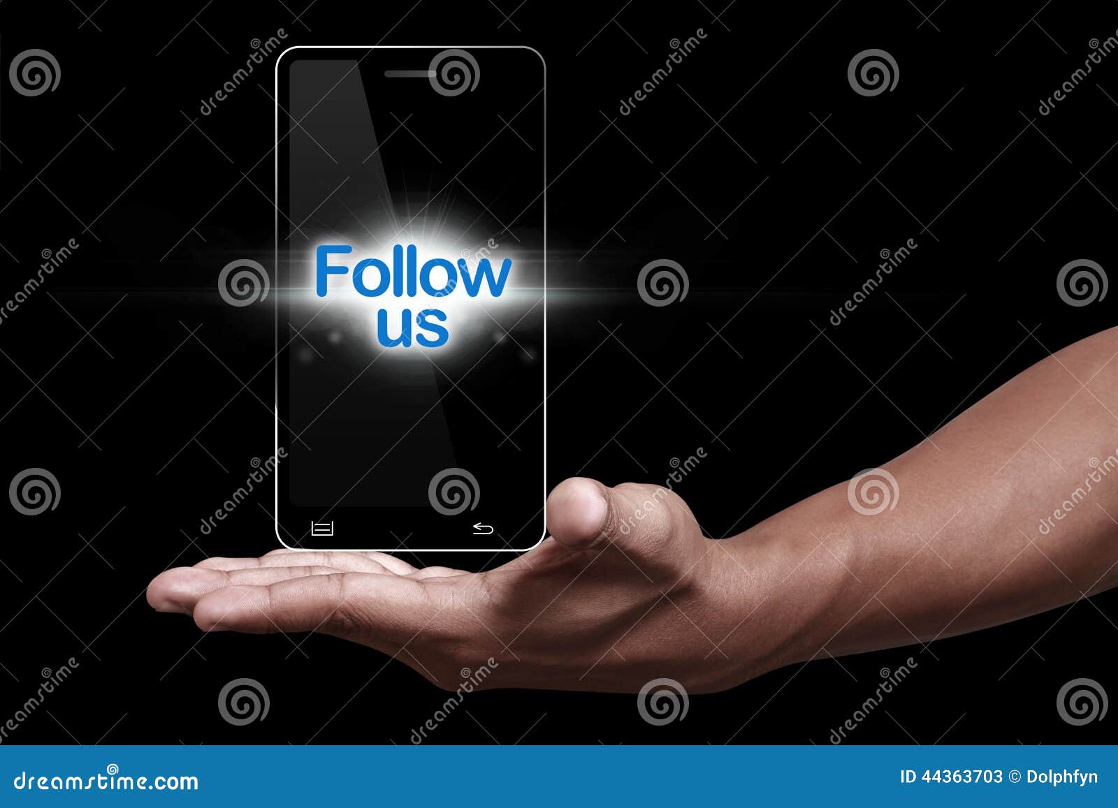 Follow us stock image. Image of technology, connection - 44363703