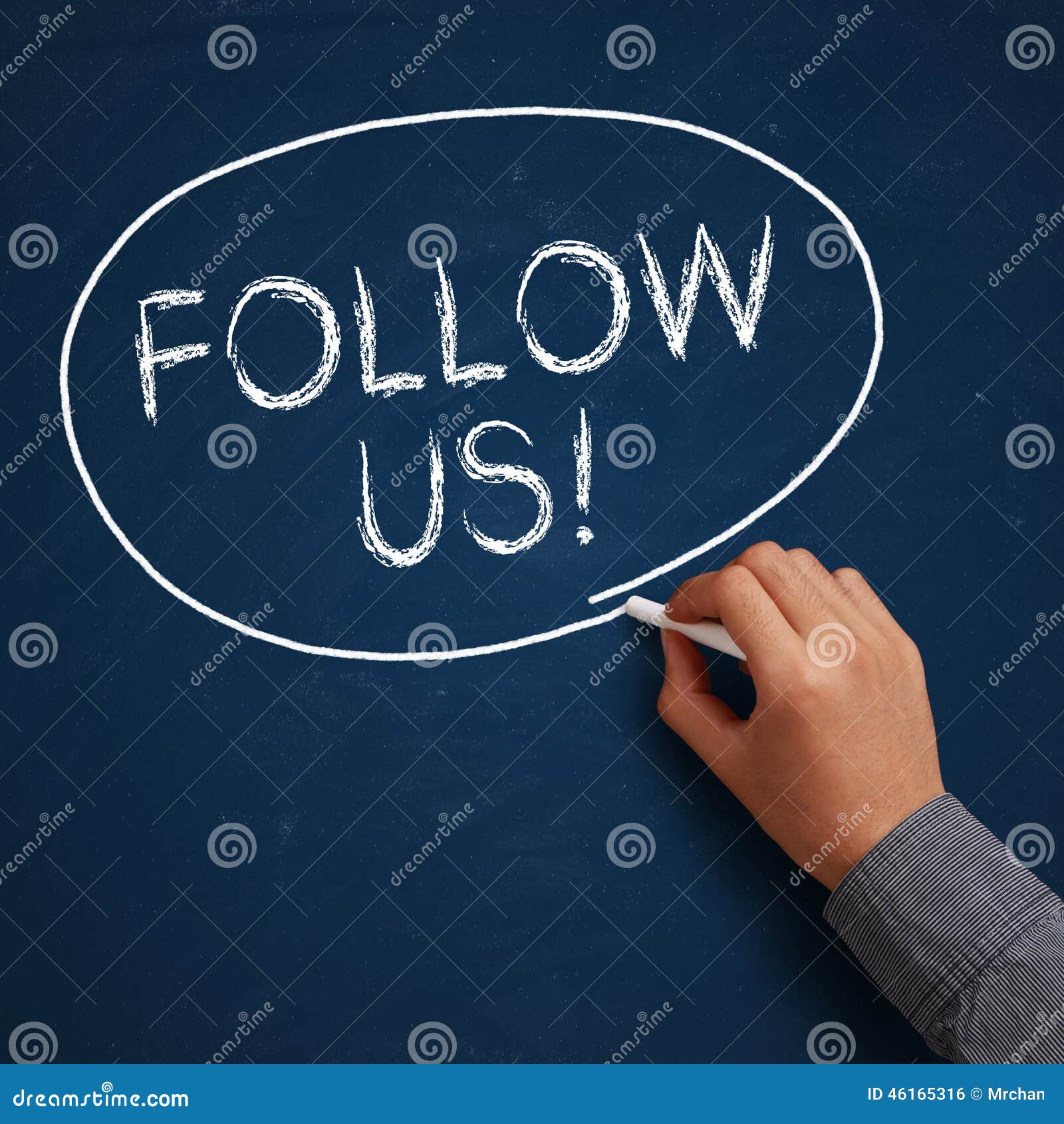 Follow Us! stock photo. Image of concepts, connect, communications ...