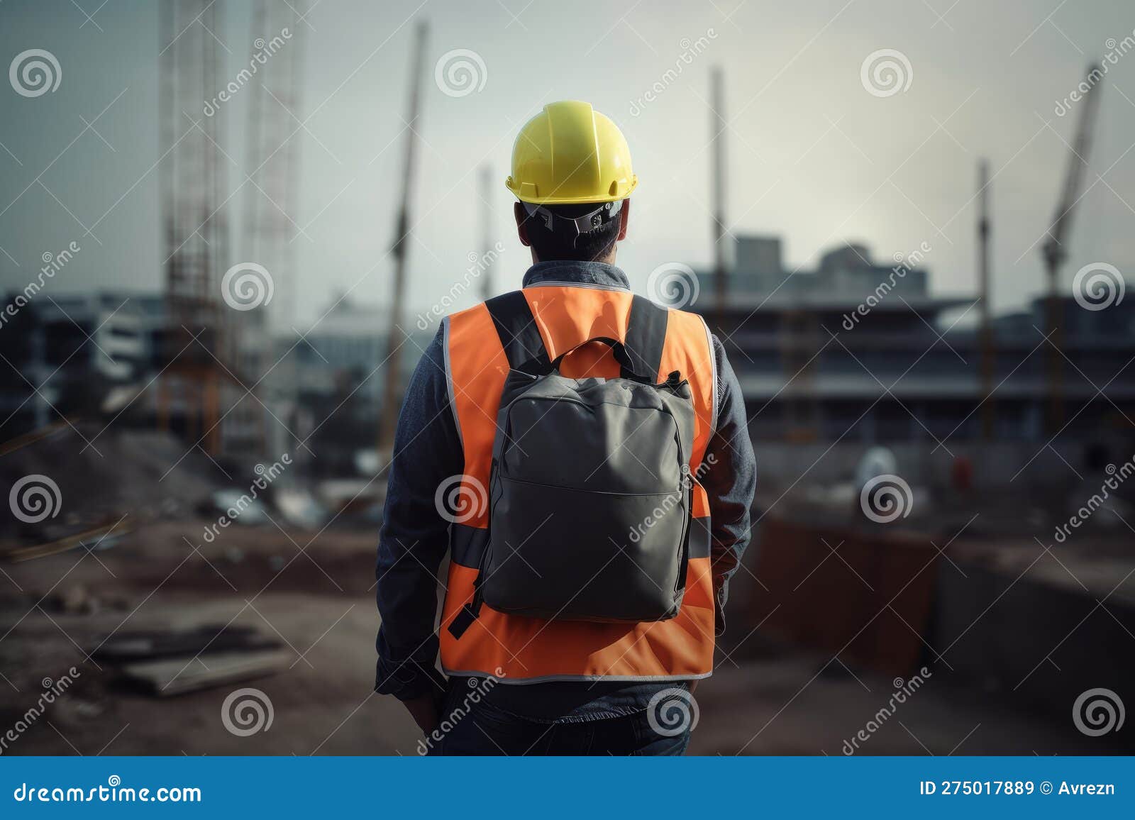 Follow the Worker: a View from Behind at a Construction Site ...