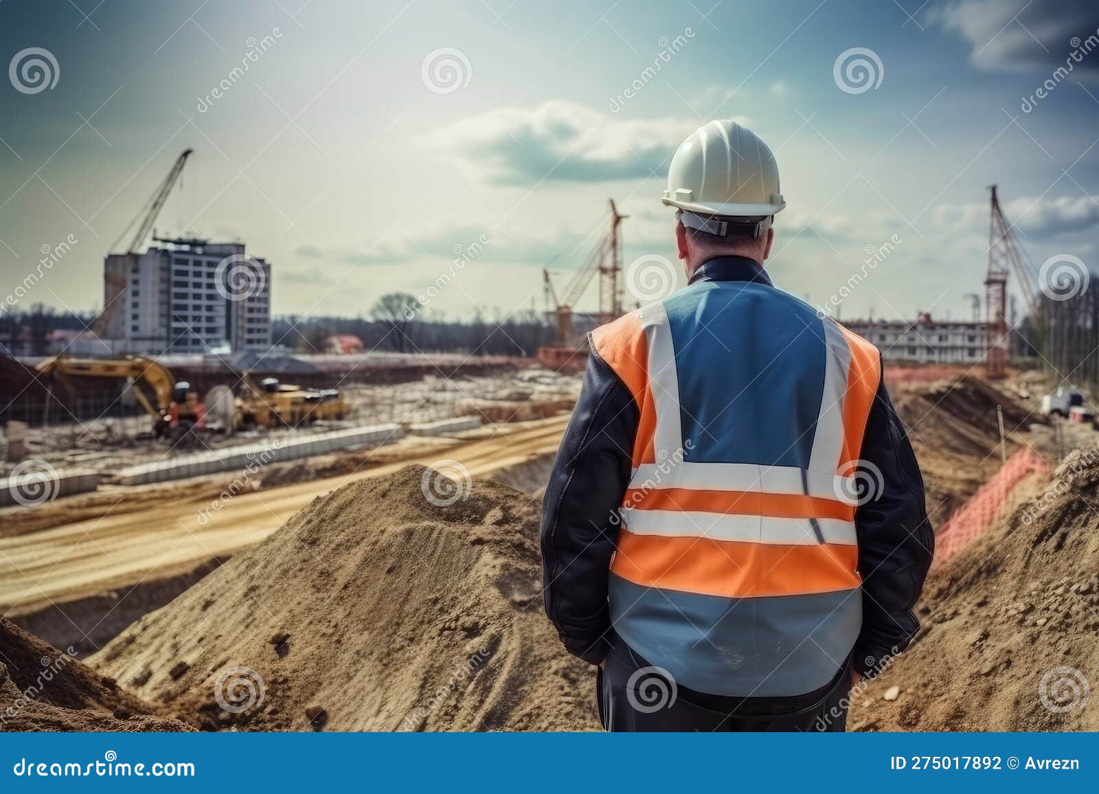 Follow the Worker: a View from Behind at a Construction Site ...