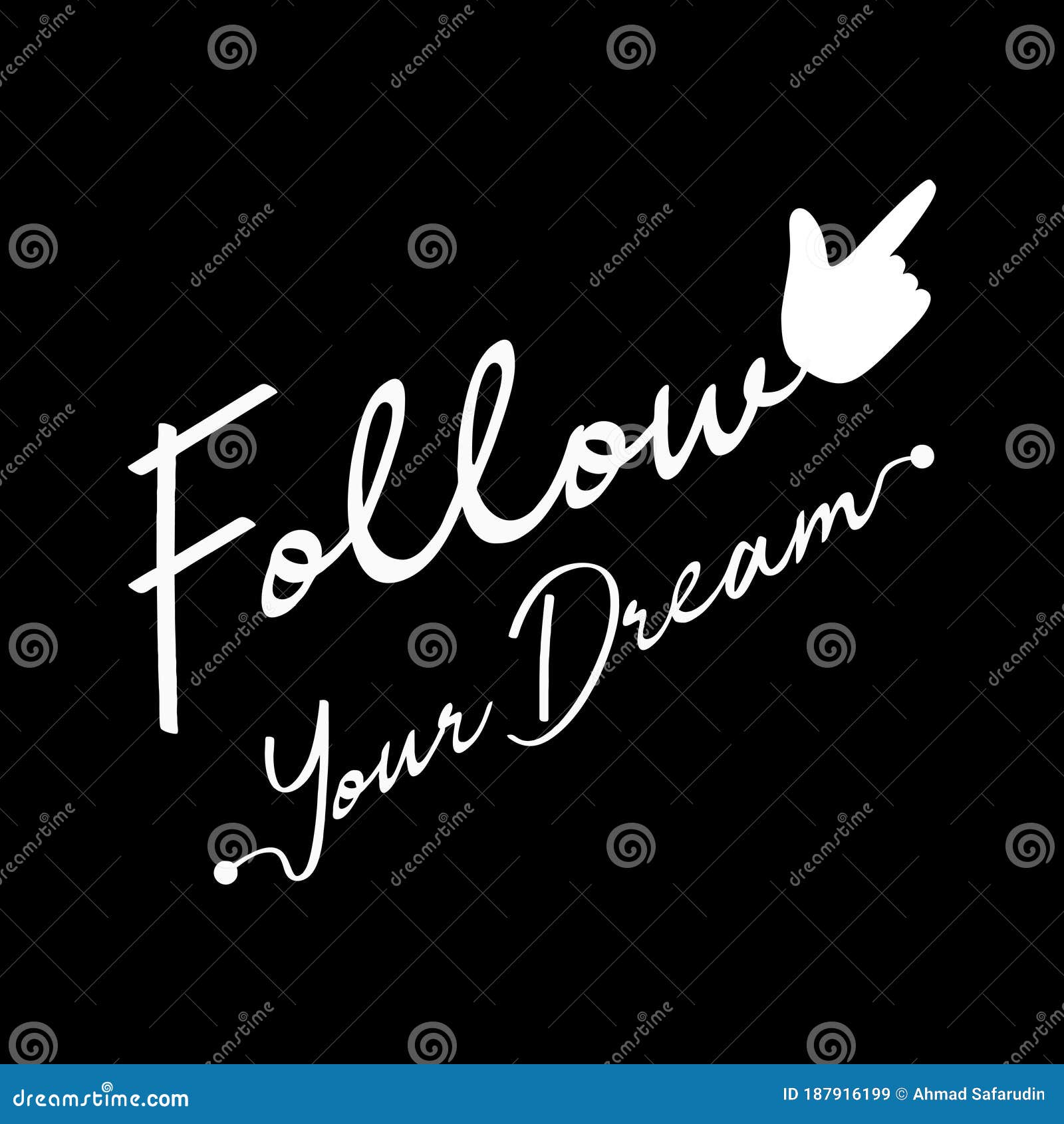 Dream Big Motivational Stroke Typepace Design Slogan T Shirt Posters