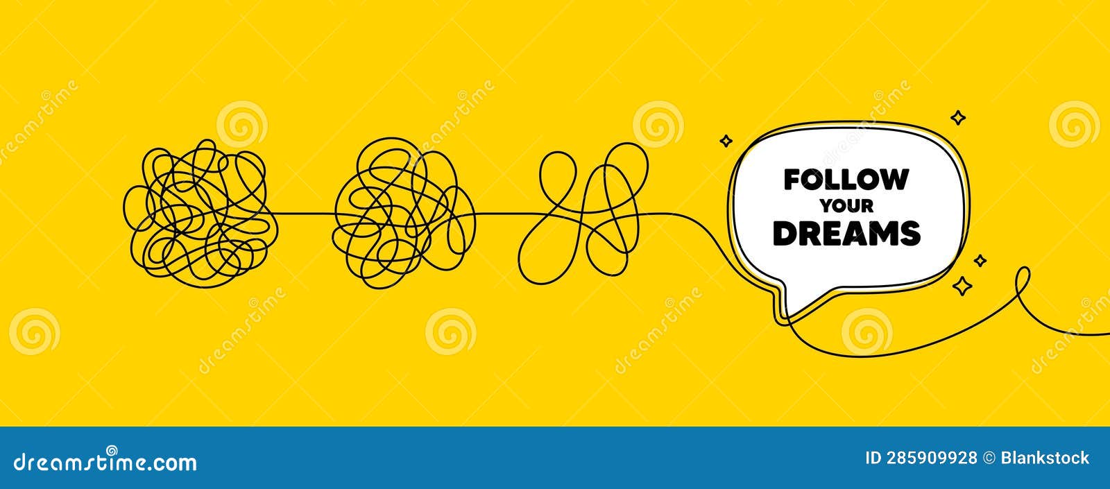 Follow Your Dreams Motivation Quote. Motivational Slogan. Simplify ...