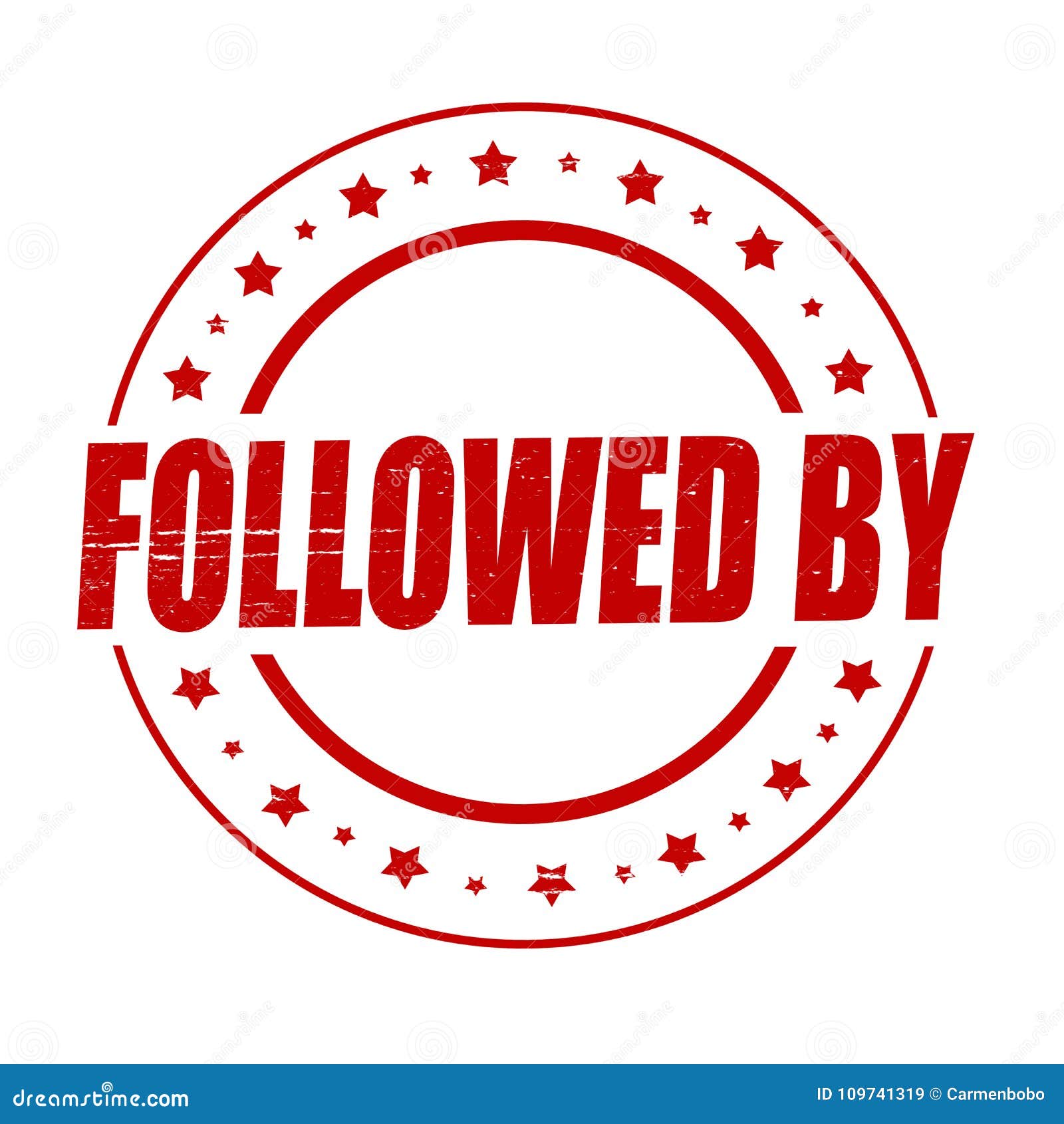 Followed by stock illustration. Illustration of stamp - 109741319