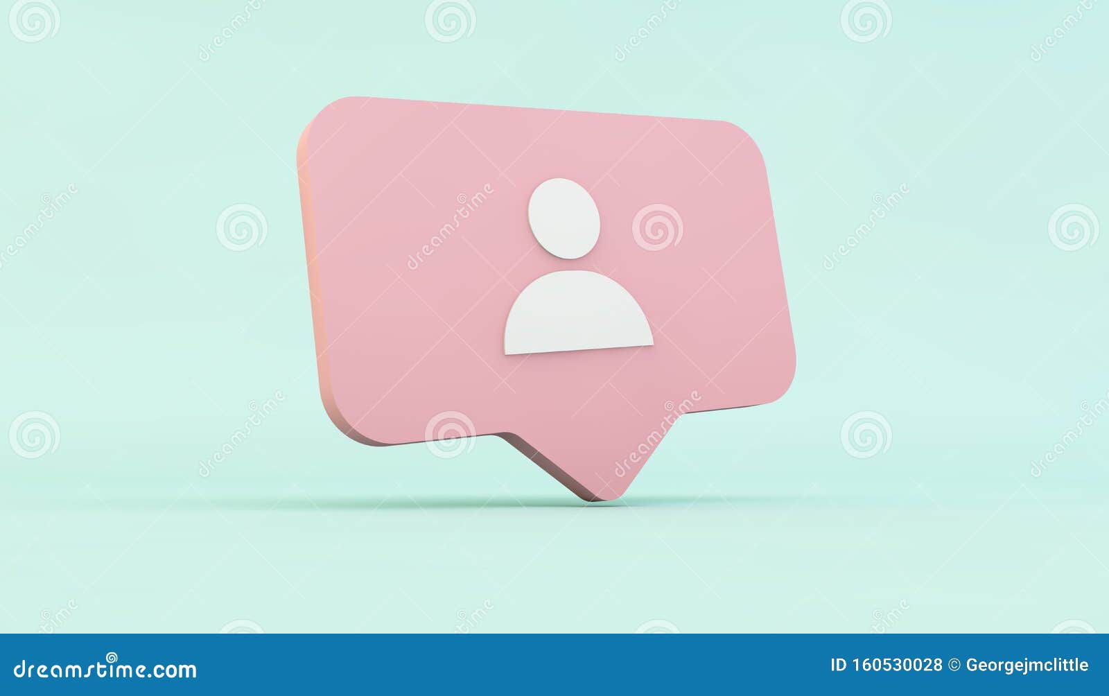 Follower icon stock illustration. Illustration of pink - 160530028