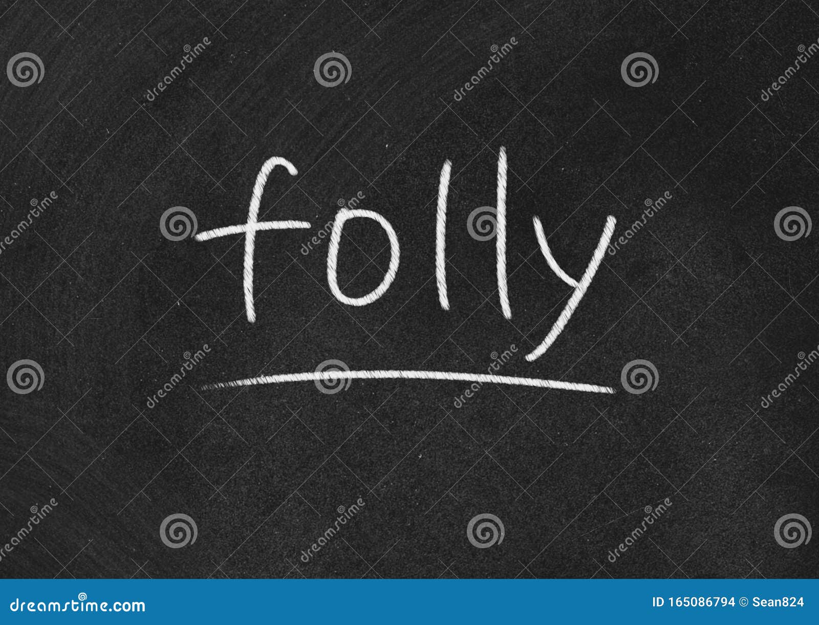 Folly stock photo. Image of concept, folly, text, abstract - 165086794