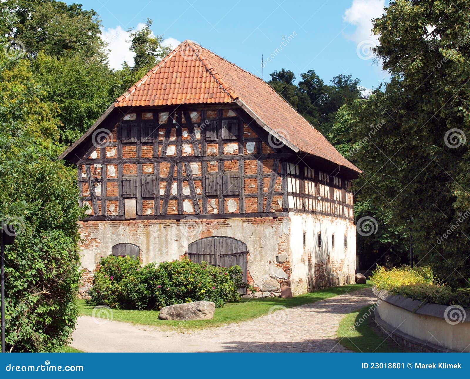 Folwark Galiny stock image. Image of building, galiny - 23018801