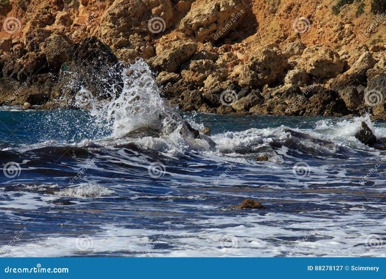 Fomm ir-rih - Malta stock image. Image of rural, ocean - 88278127