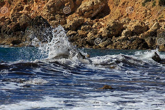 Fomm ir-rih - Malta stock image. Image of rural, ocean - 88278127